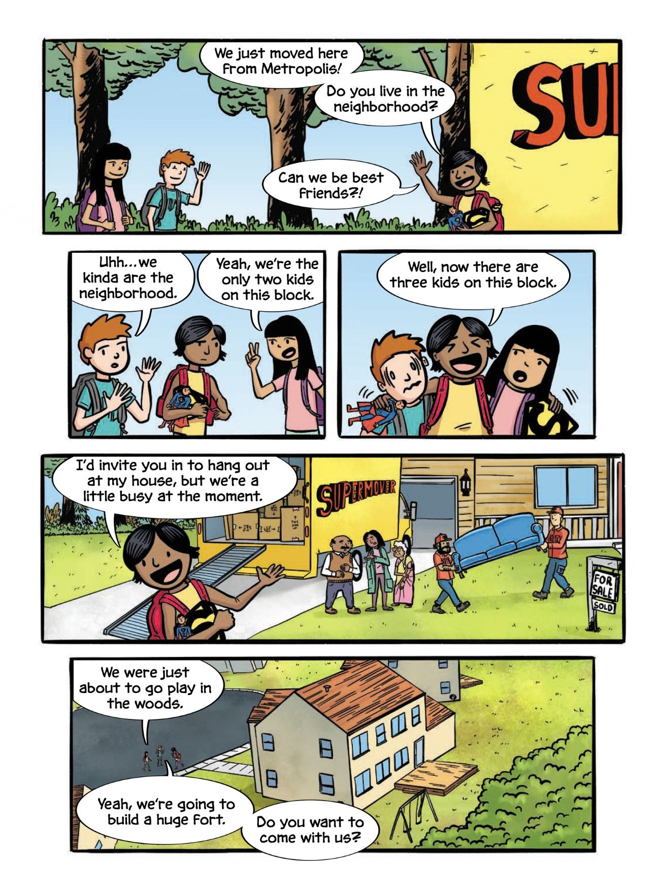 Interview: 'Metropolis Grove' Brings Young Readers Into DC's Universe