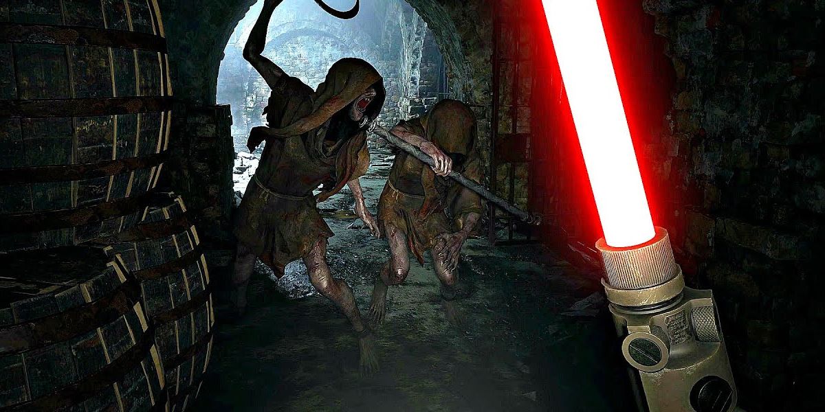 How to Unlock The Lightsaber in Resident Evil Village