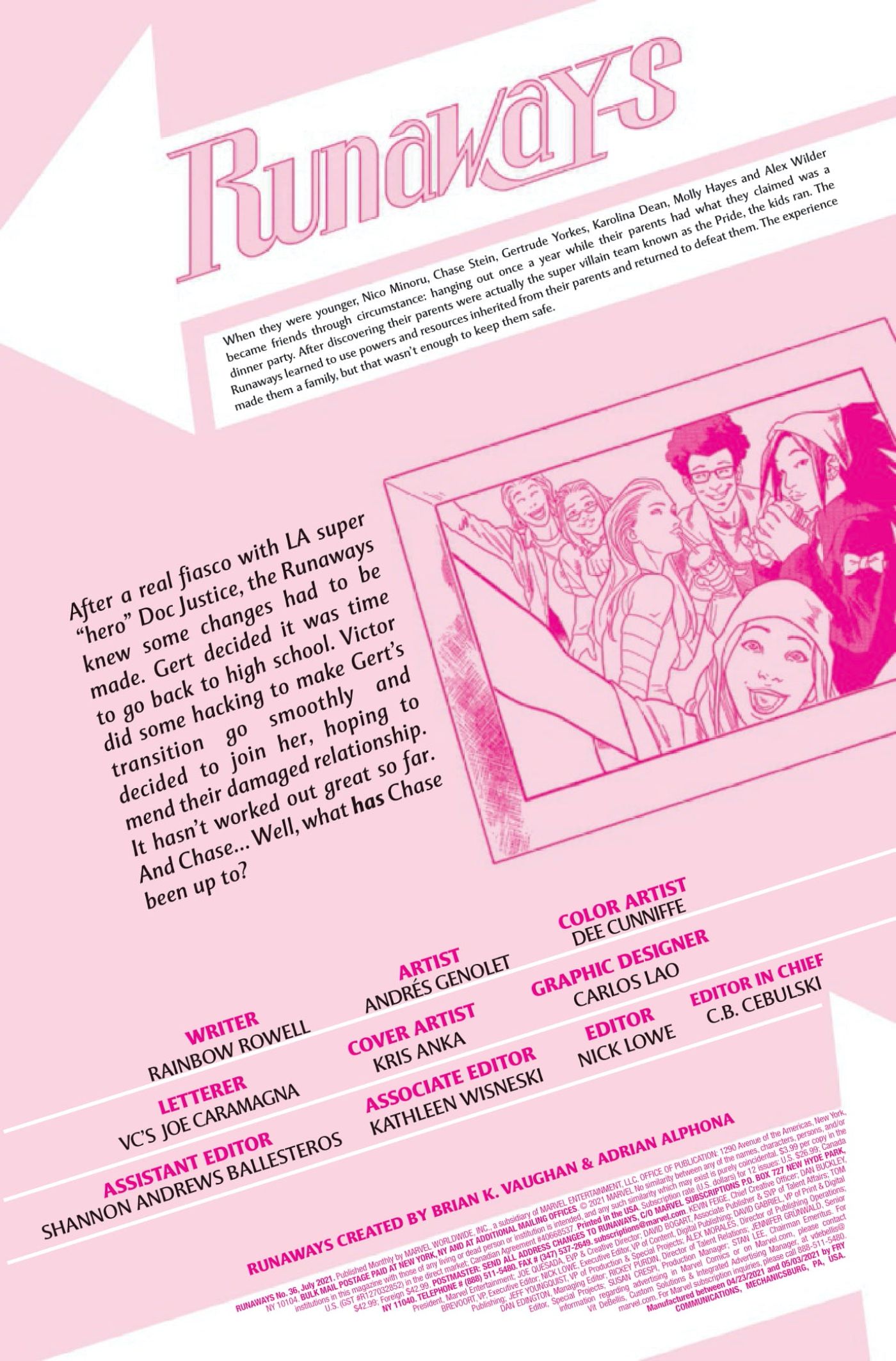 The Runaways Are Going Back to the Future in New Preview