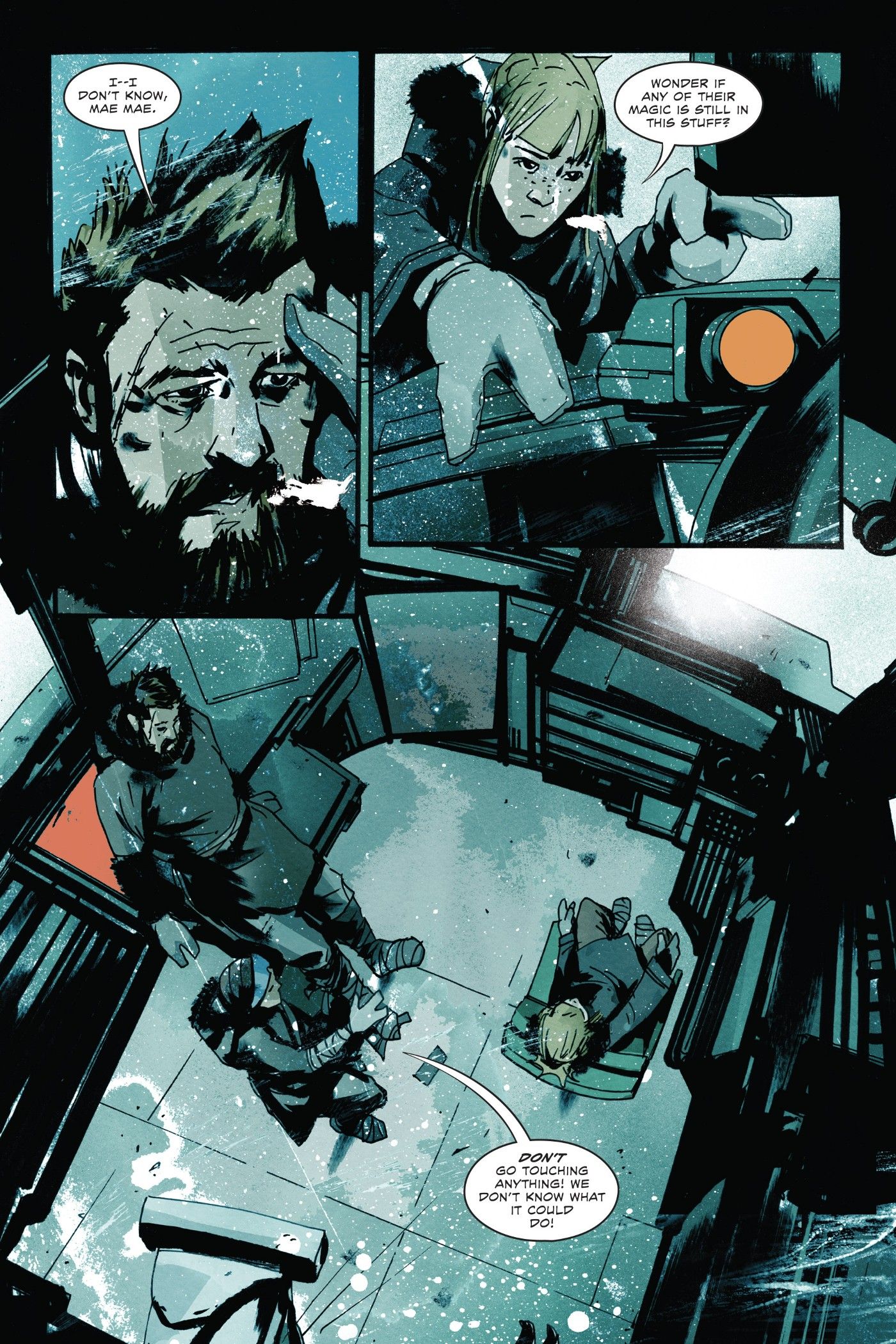 Snow Angels: Season One of The Year's Best Sci-Fi Comic Ends in New Preview