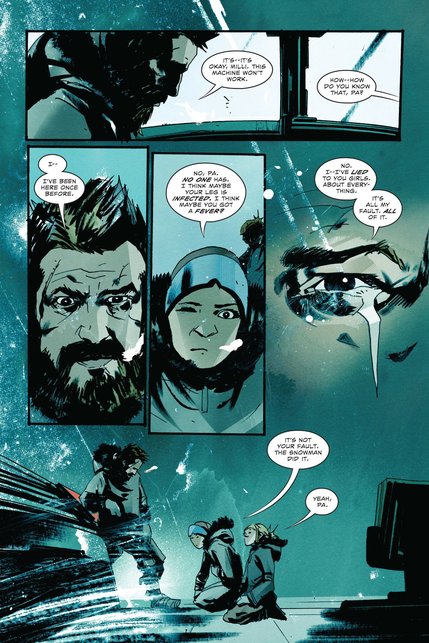 Snow Angels: Season One of The Year's Best Sci-Fi Comic Ends in New Preview