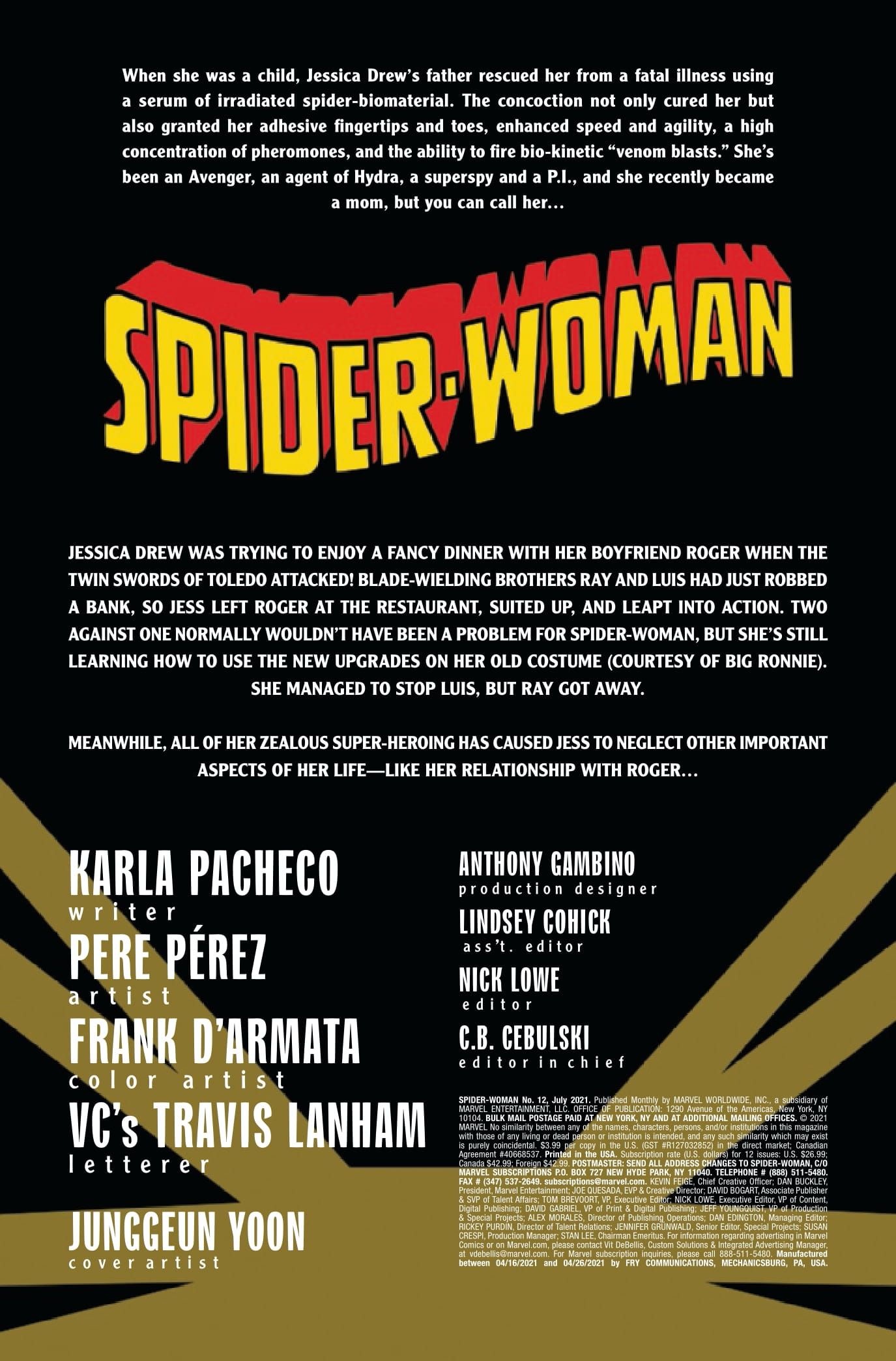 Spider-Woman's New Villain Calls Out the Worst Habit of Marvel Heroes