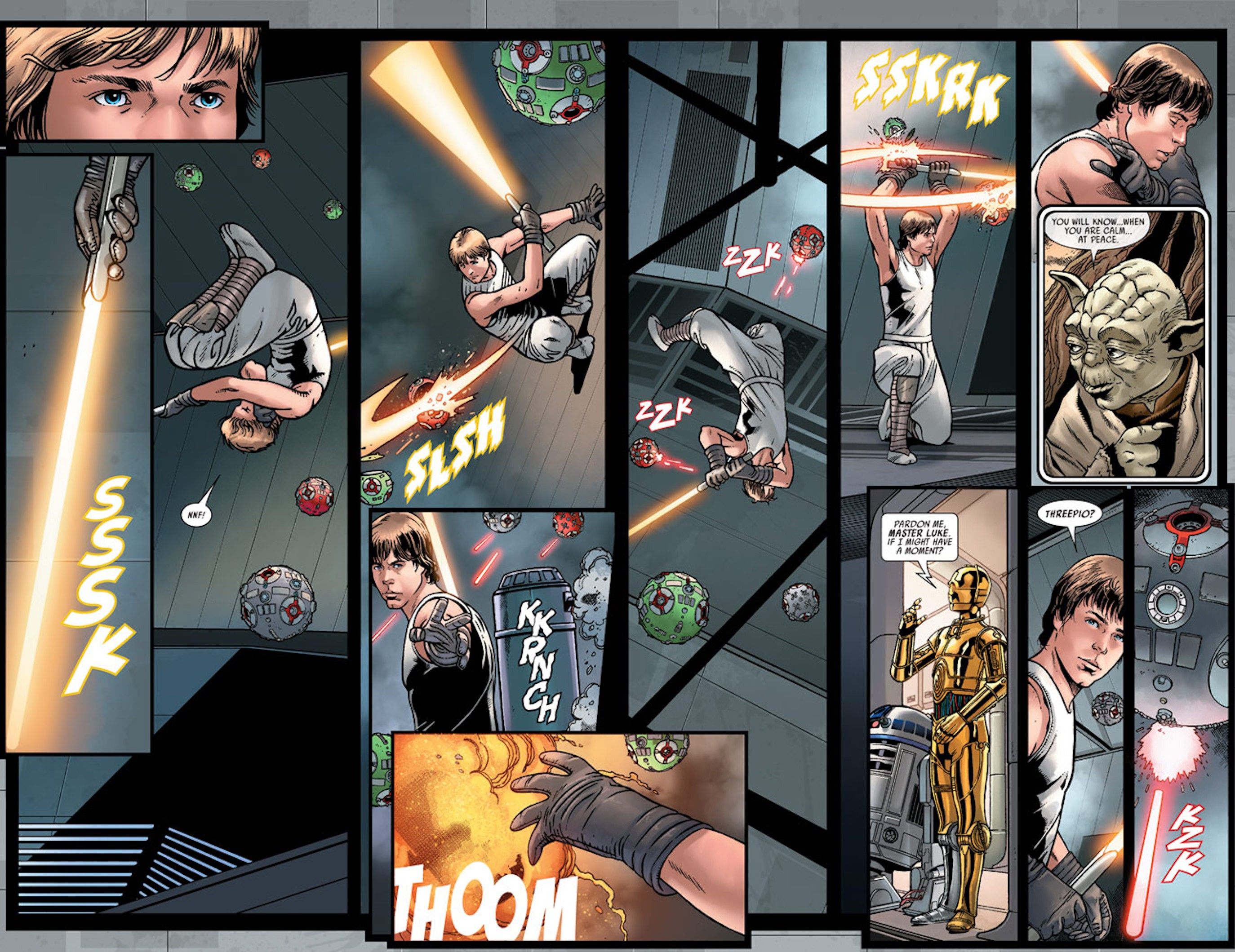 New Star Wars Comic Reveals How Luke Skywalker's Jedi Training Evolved New Star Wars Comic Reveals How Luke Skywalker's Jedi Training Evolved