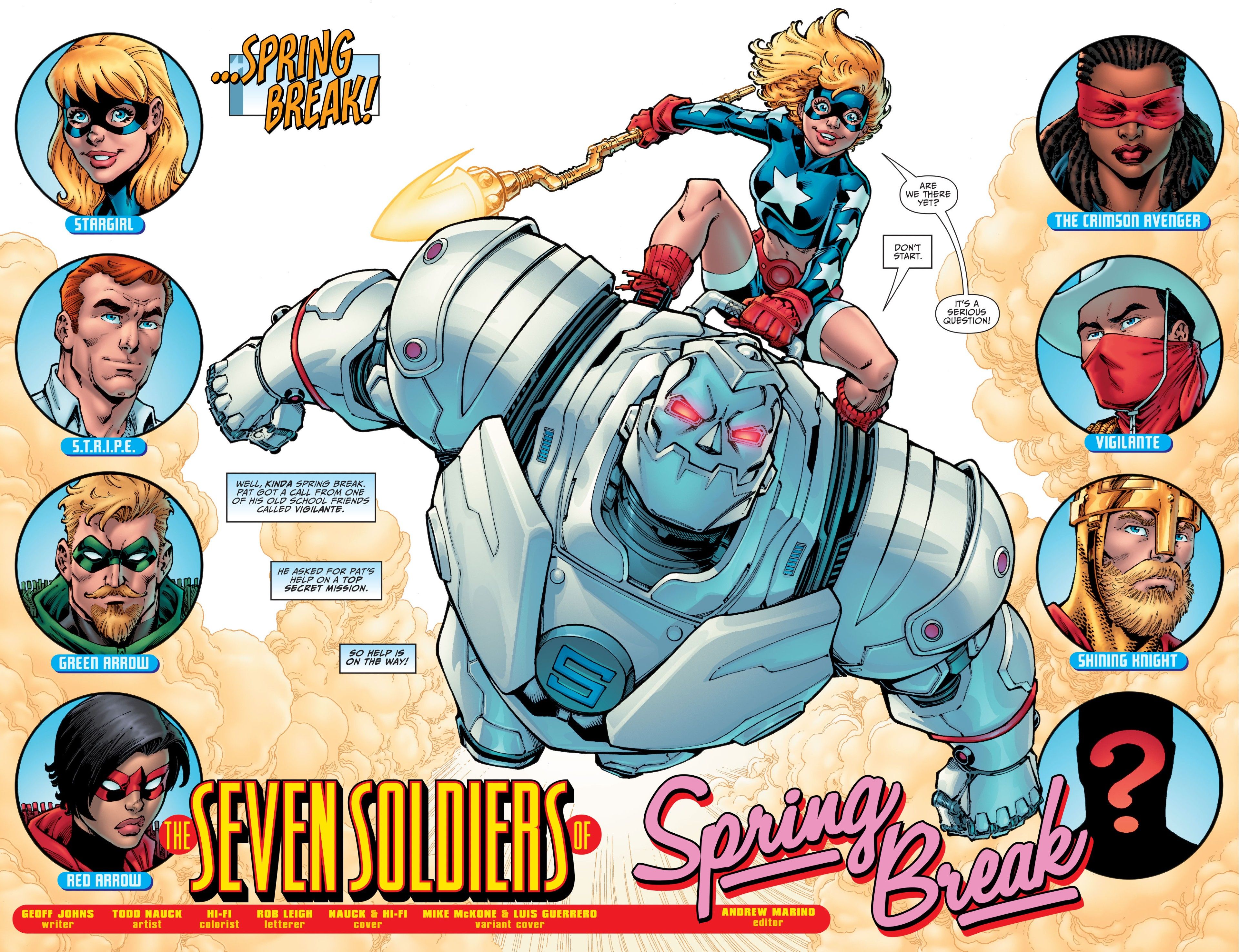 Stargirl Begins Epic Team-Up in Preview of Spring Break Special