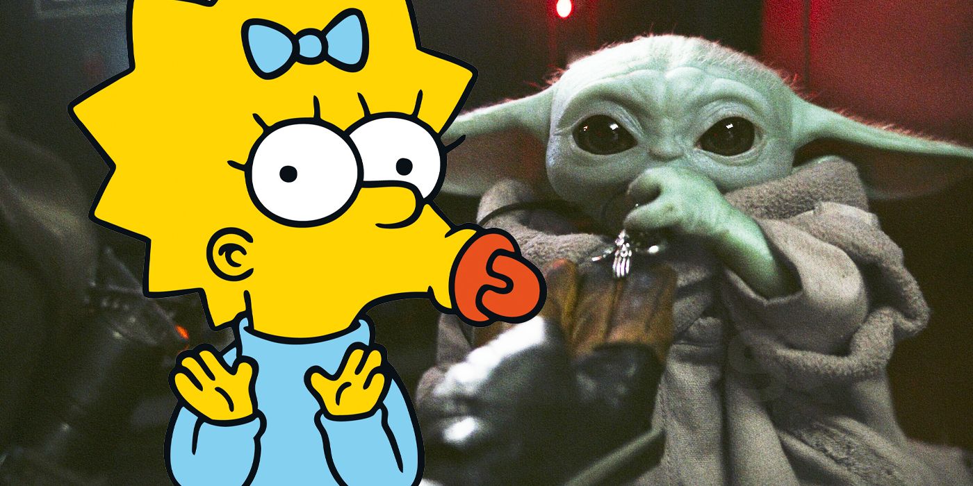 The Simpsons Star Wars Short Mocks Disney's Baby Yoda Reliance