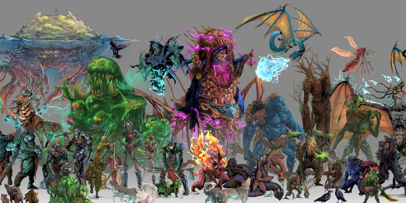 Every Valheim Boss & Mob Drawn Together In One Piece of Fan Art