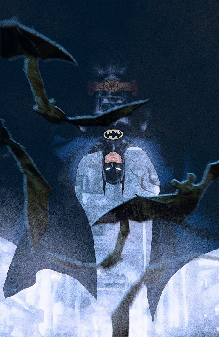 Batman ‘89’s Two-Face Fights Batman in Astounding New Cover