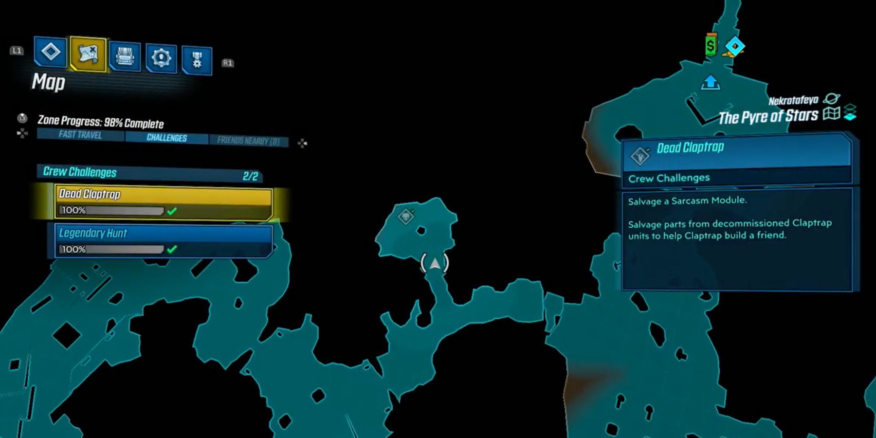 Borderlands 3: Every Crew Challenge In The Pyre Of Stars