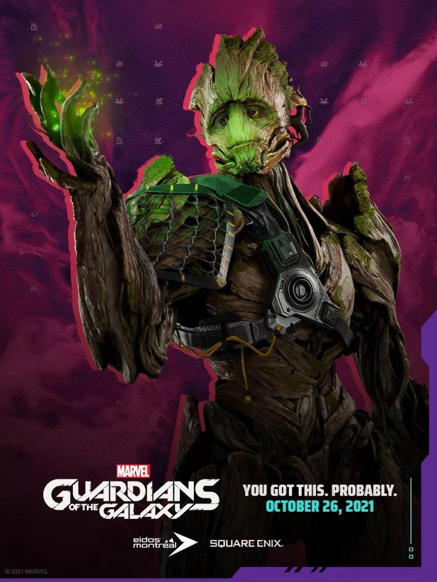 Guardians of the Galaxy Game Showcases New Character Posters