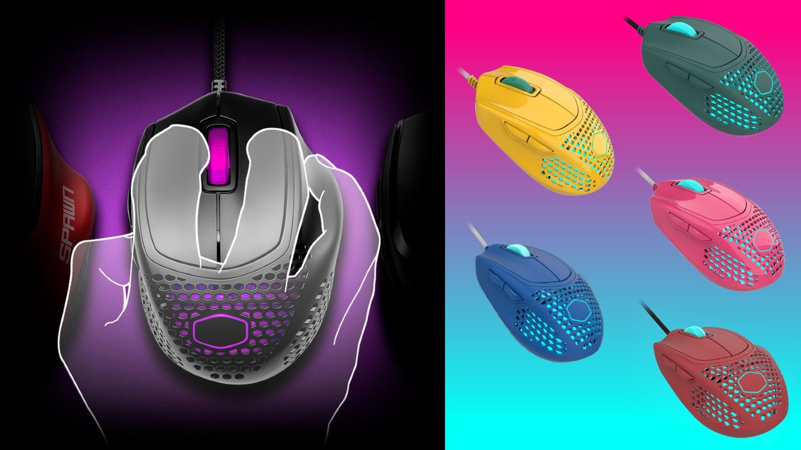 Cooler Master MM720 Gaming Mouse Gets Five New Colors