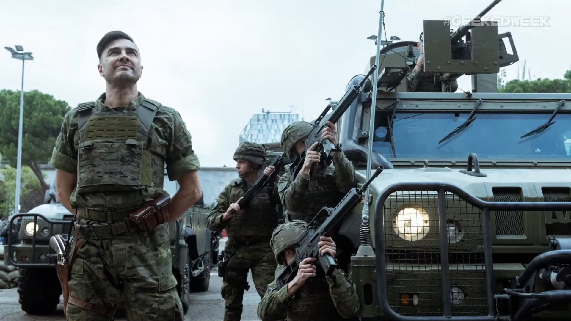 Money Heist Season 5 Images Tease A Violent Battle With Spanish Military