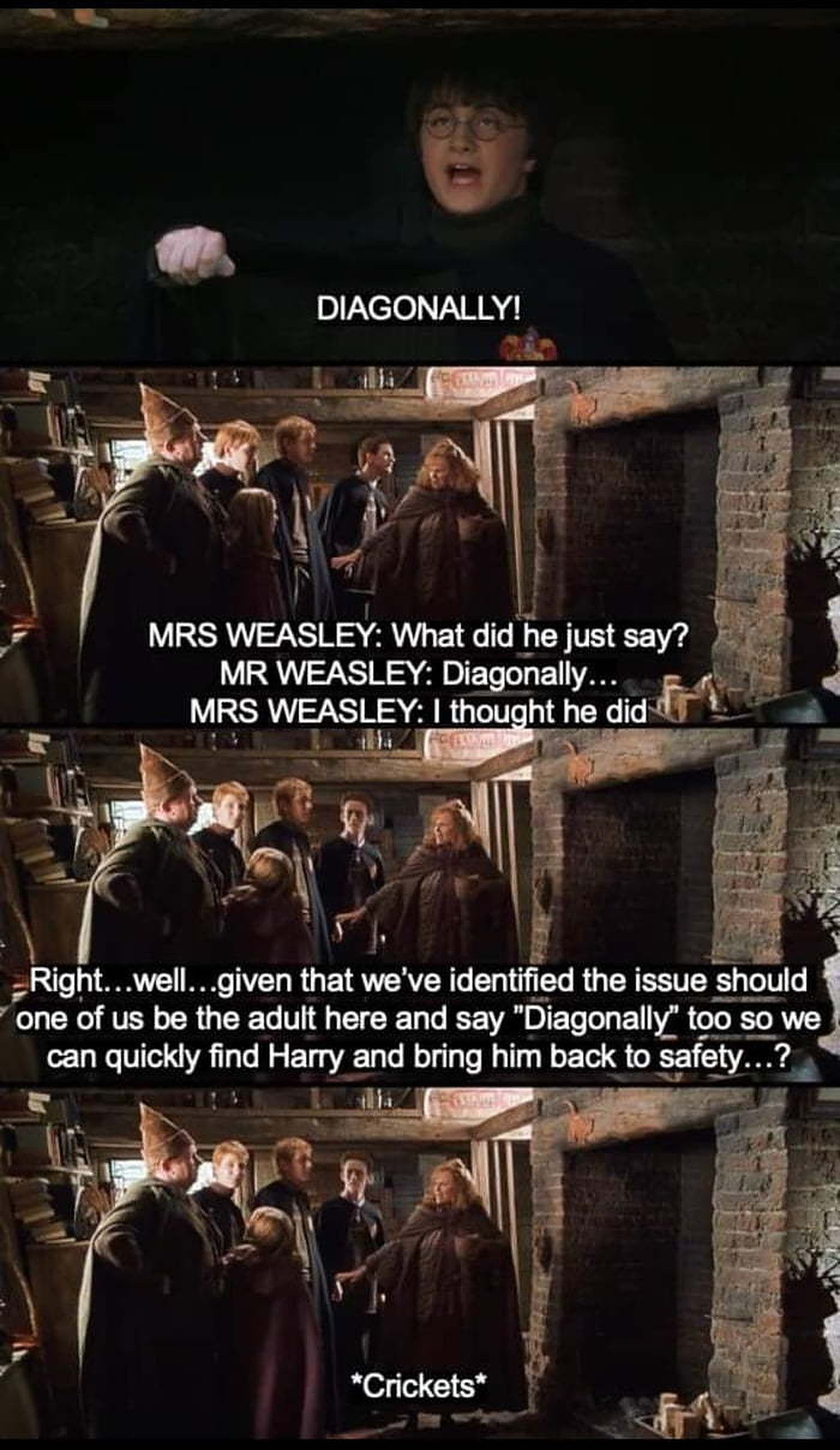 Harry Potter: 10 Hilarious Memes That Prove Mrs. Weasley Loved Harry ...