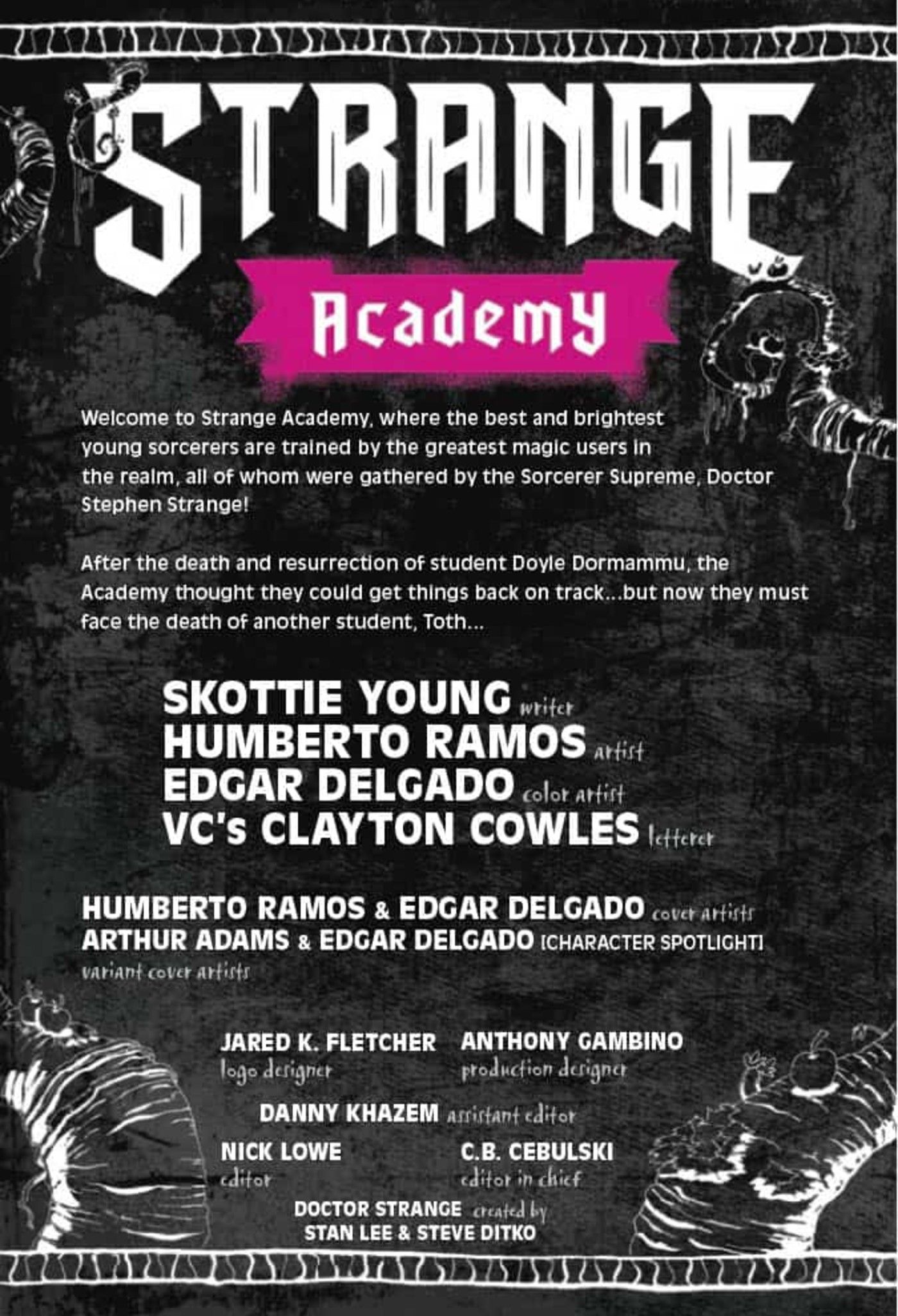 Doctor Strange's Students Keep Dying In New Marvel Murder Mystery