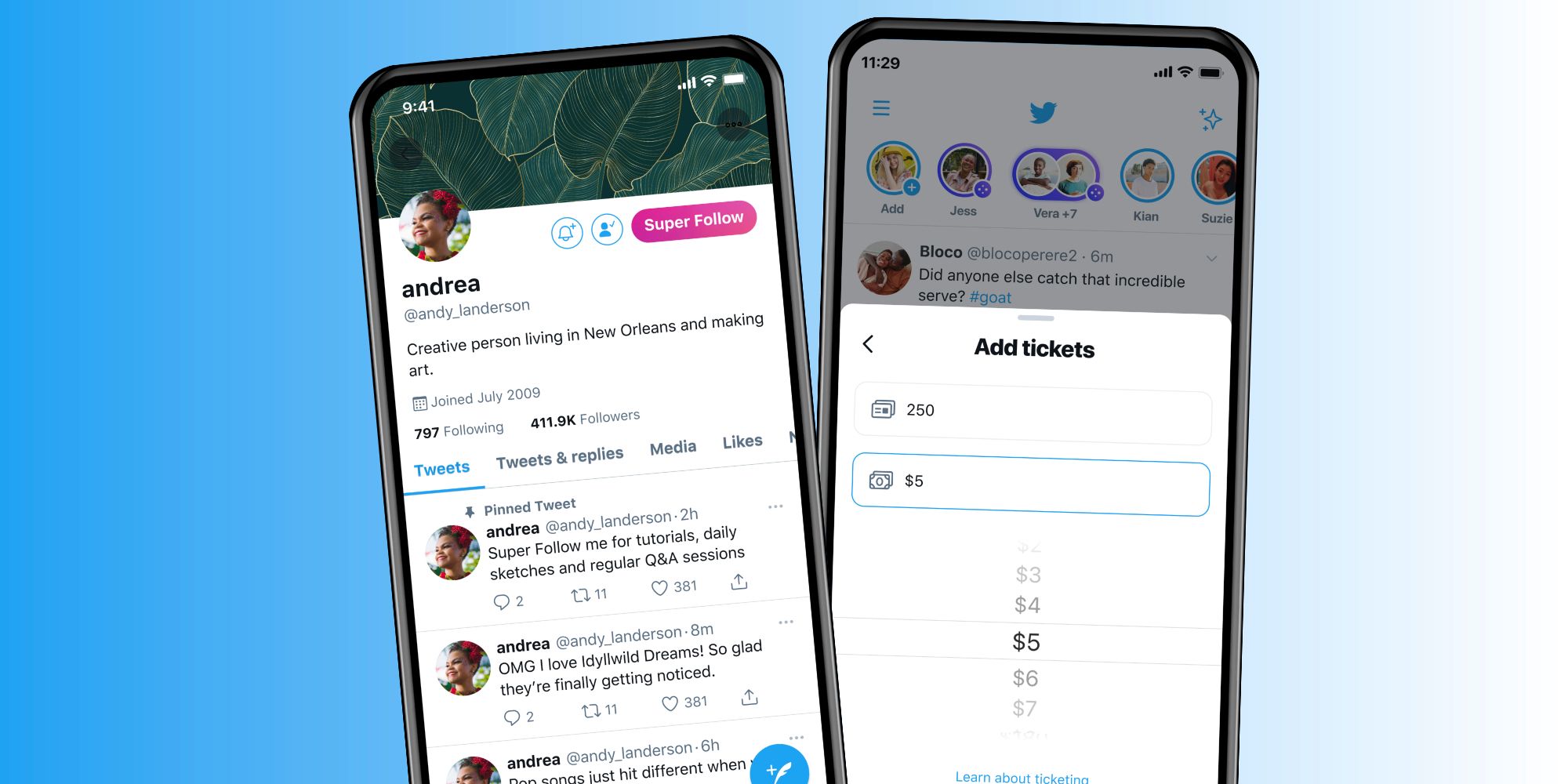 How To Try Twitter's New Super Follows & Ticketed Spaces