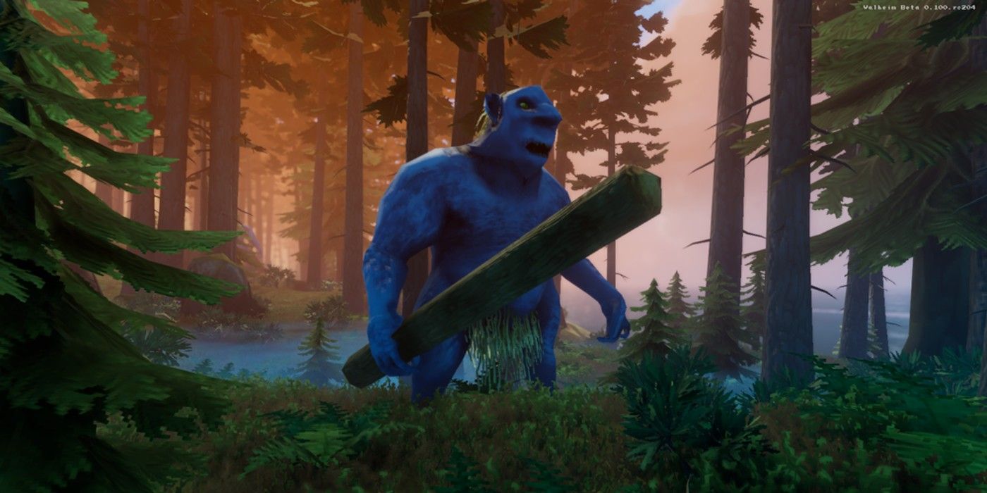Valheim Player Finds A Troll Living Under Their Bridge