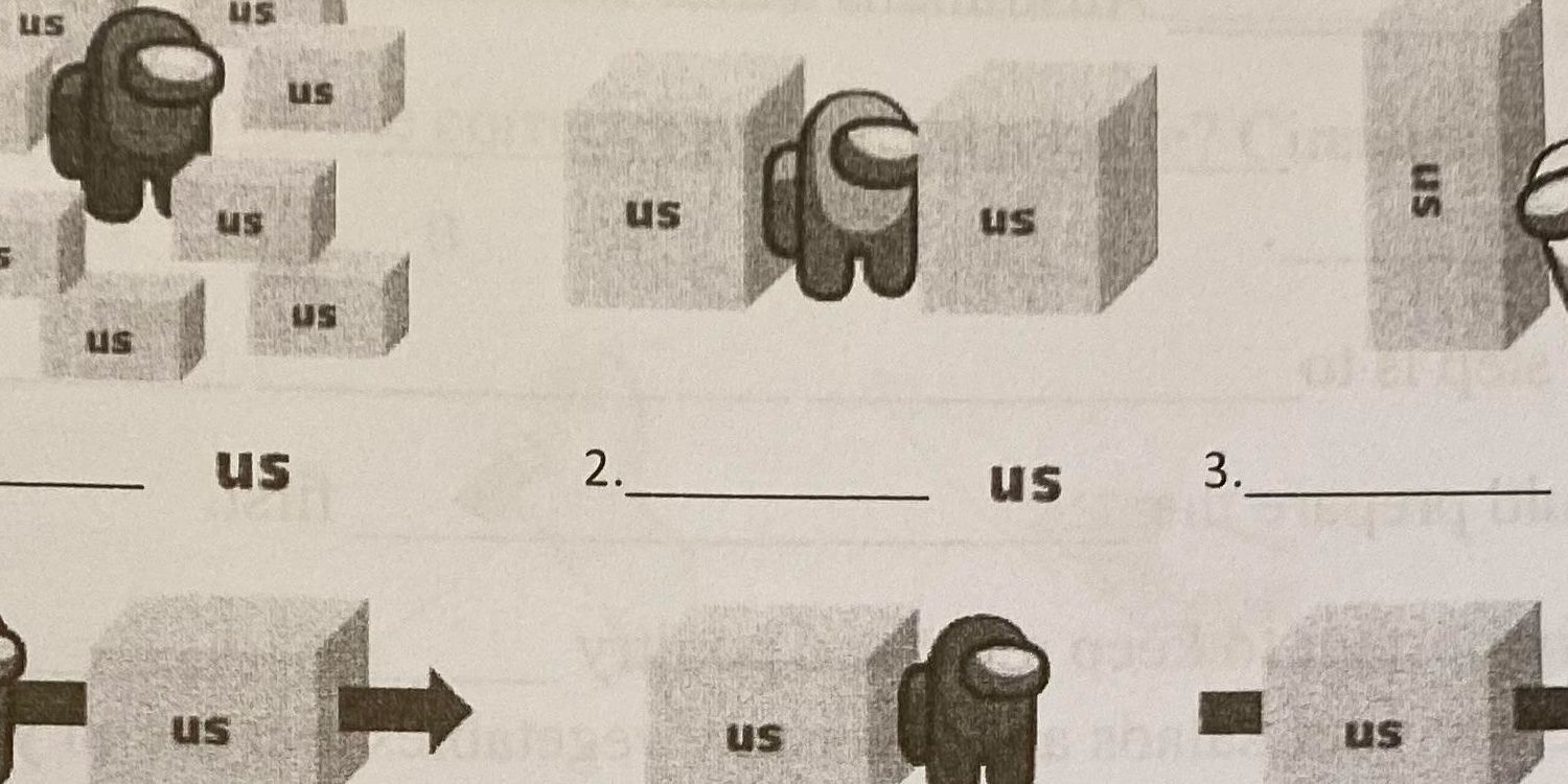 Among Us Crewmates Discovered In School English Assignment