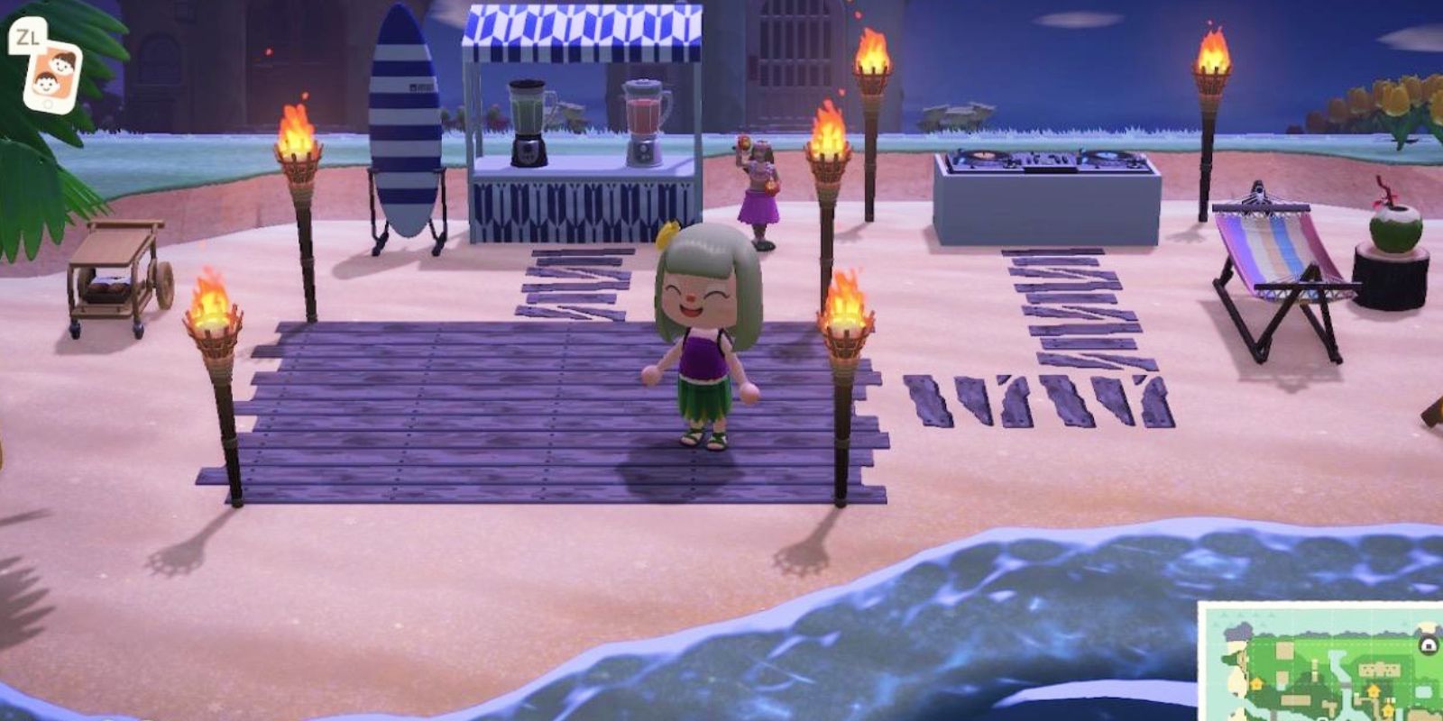 Animal Crossing Island Design Ideas For Beach Parties