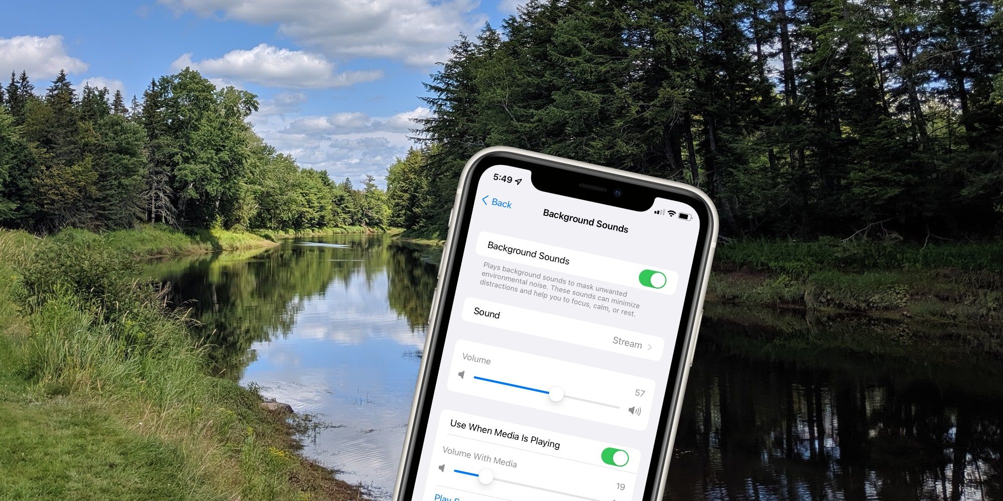 How To Play Soothing Rain Sounds On An iPhone With iOS 15