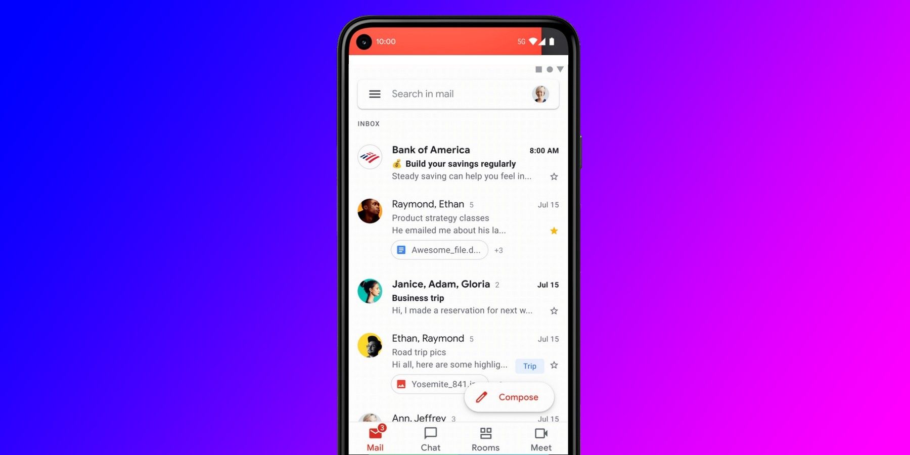 Gmail's New Brand Logos To Help With The Daily Spam Fight