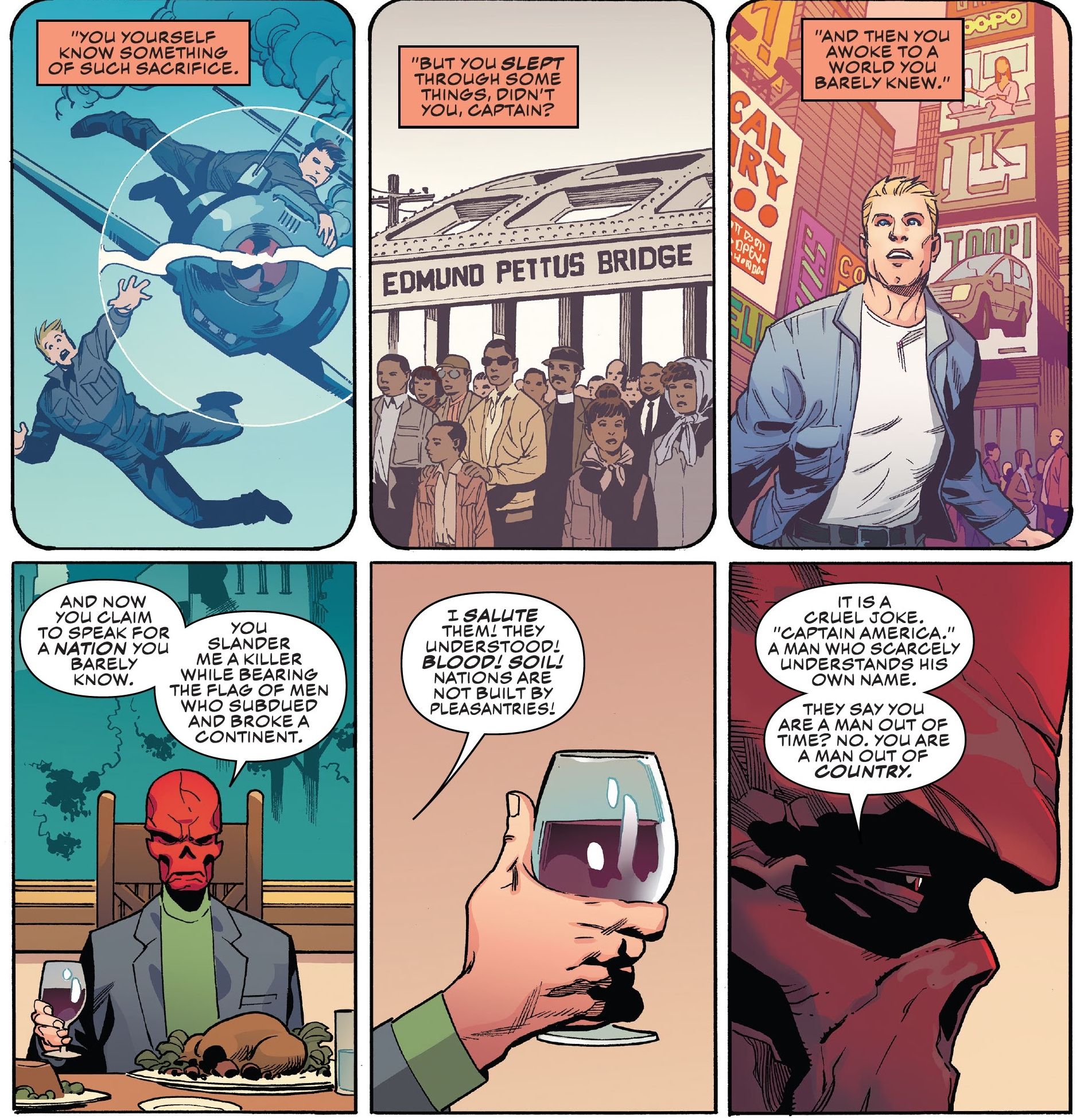 Red Skull Reveals Captain America's Biggest Weakness Is Time