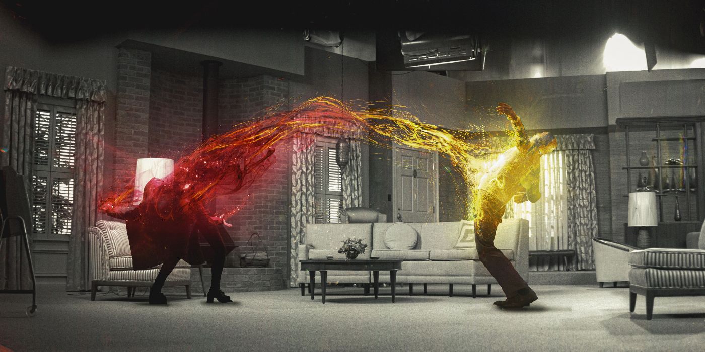 WandaVision Concept Art Gives Detailed Look At Chaos Magic