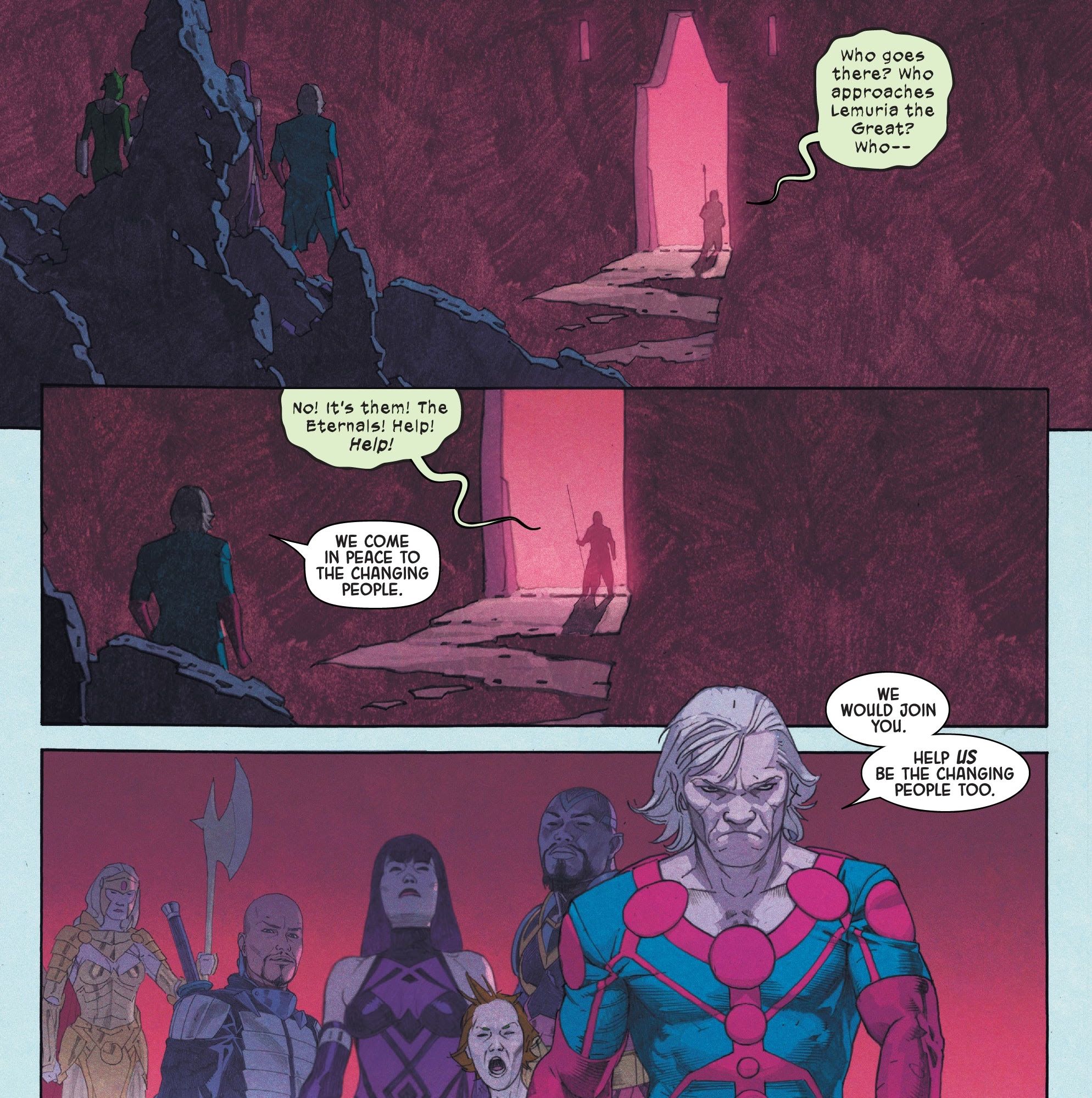 The Eternals Are Joining Their Greatest Enemies Ahead of the MCU