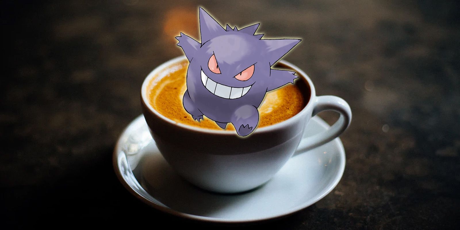 Pokémon Fan's 3D Latte Model of Gengar Is Incredible