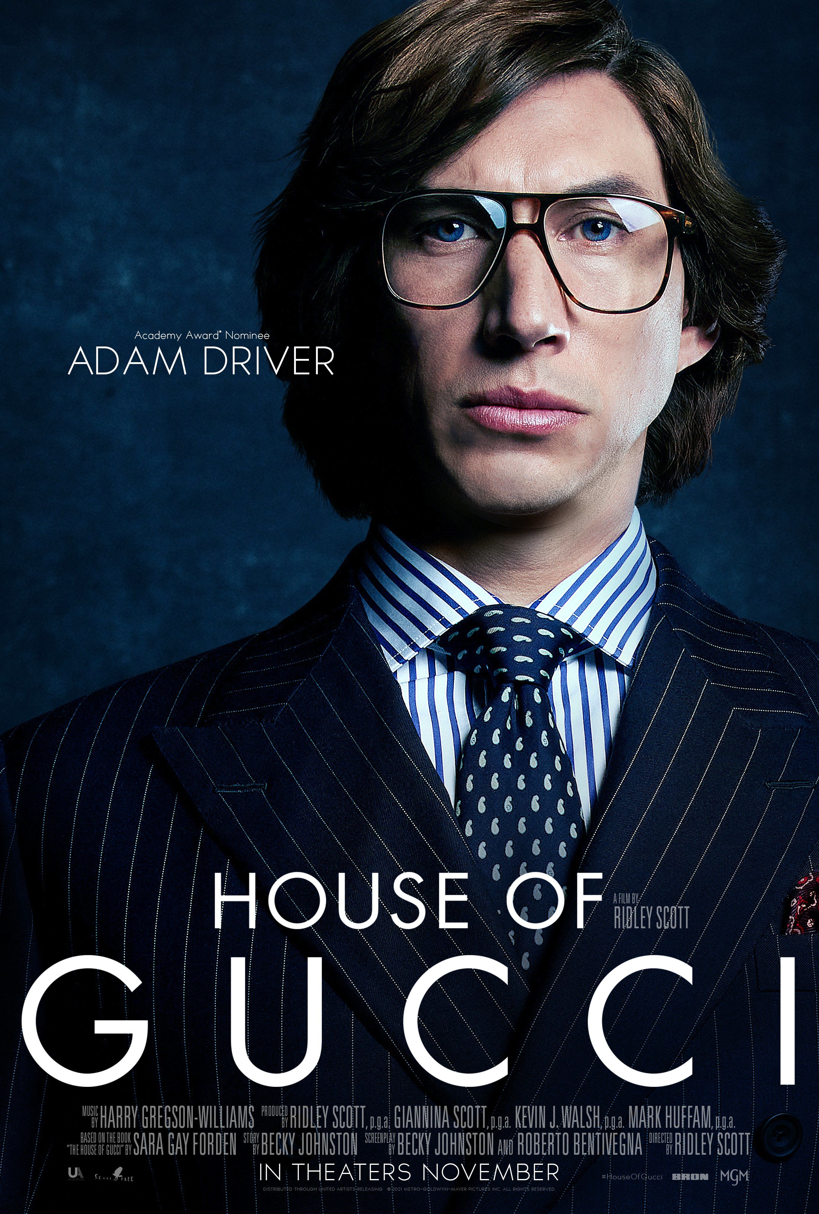 Gucci Movie Character Posters Highlight Jared Leto's Transformation