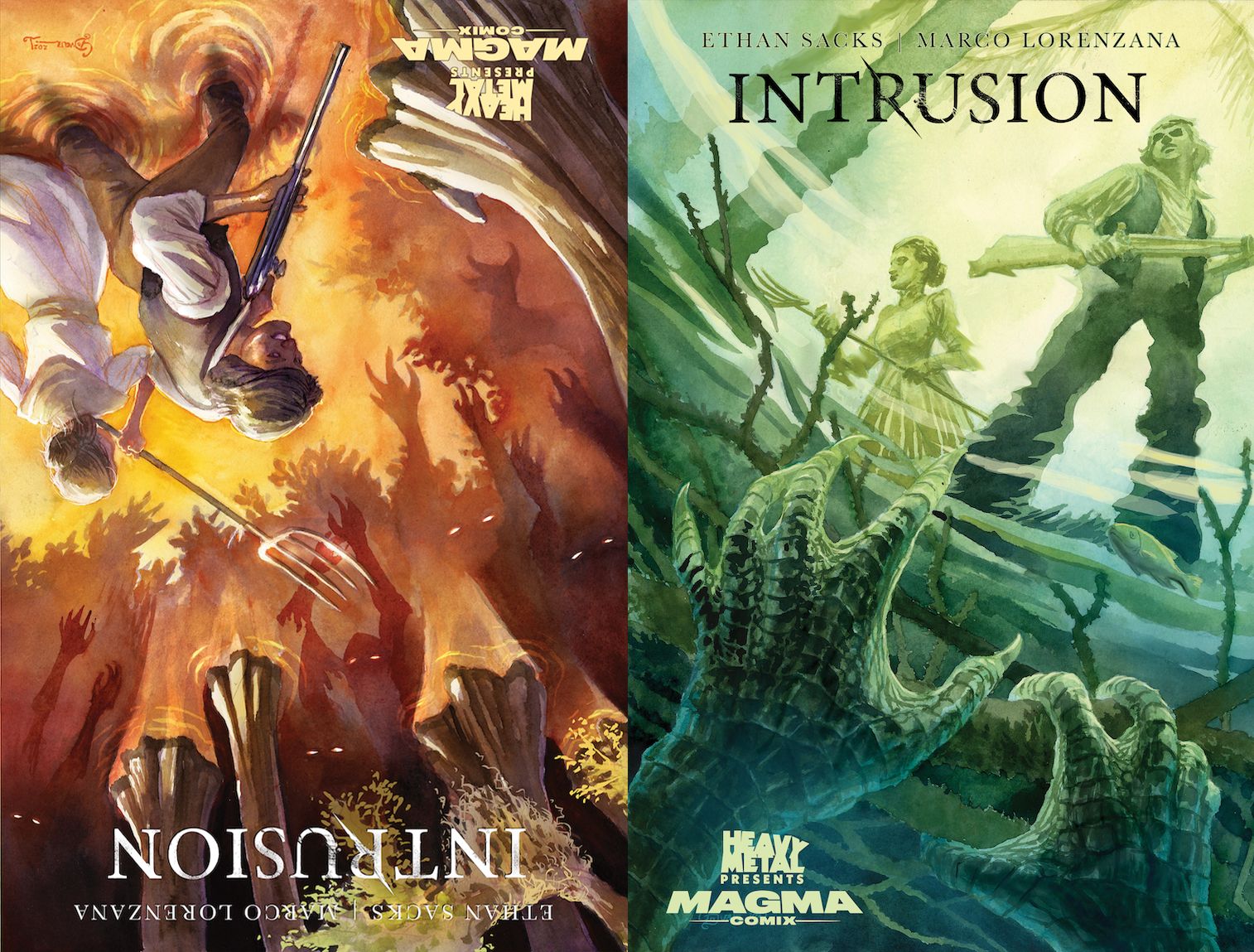 Exclusive Preview: Ethan Sacks' INTRUSION One-Shot From Magma Comix