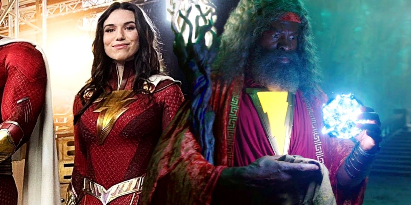 Shazam 2 Set Photos Show The Wizard With Mary Marvel