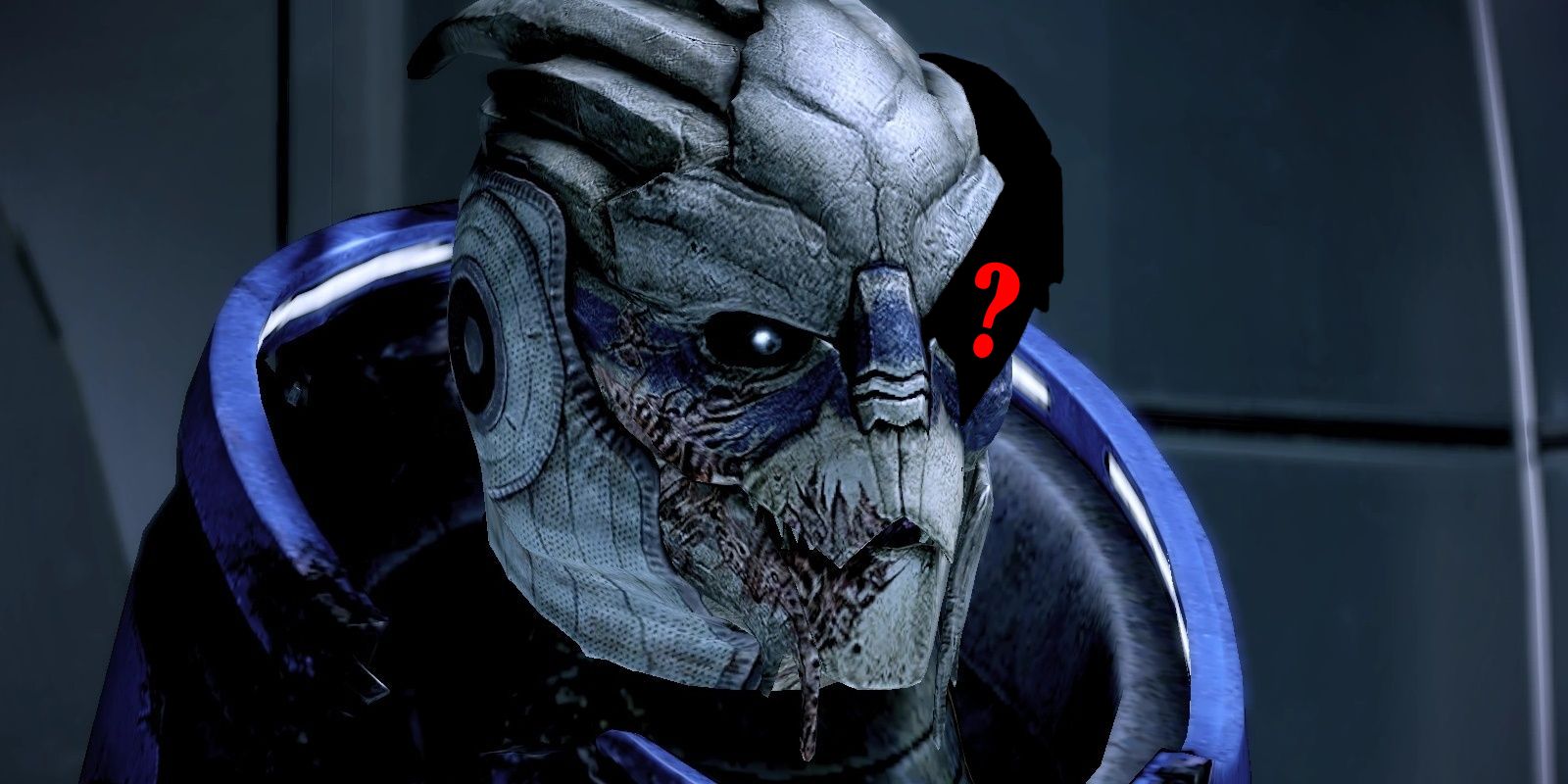 Mass Effect 1 Image From Beta Shows Garrus Without His Visor