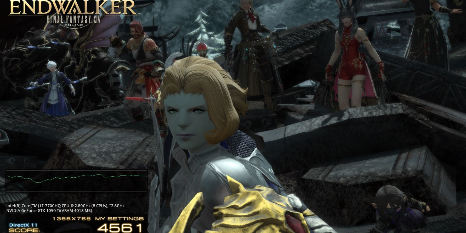 How to Export Characters in the FFXIV Endwalker Benchmark