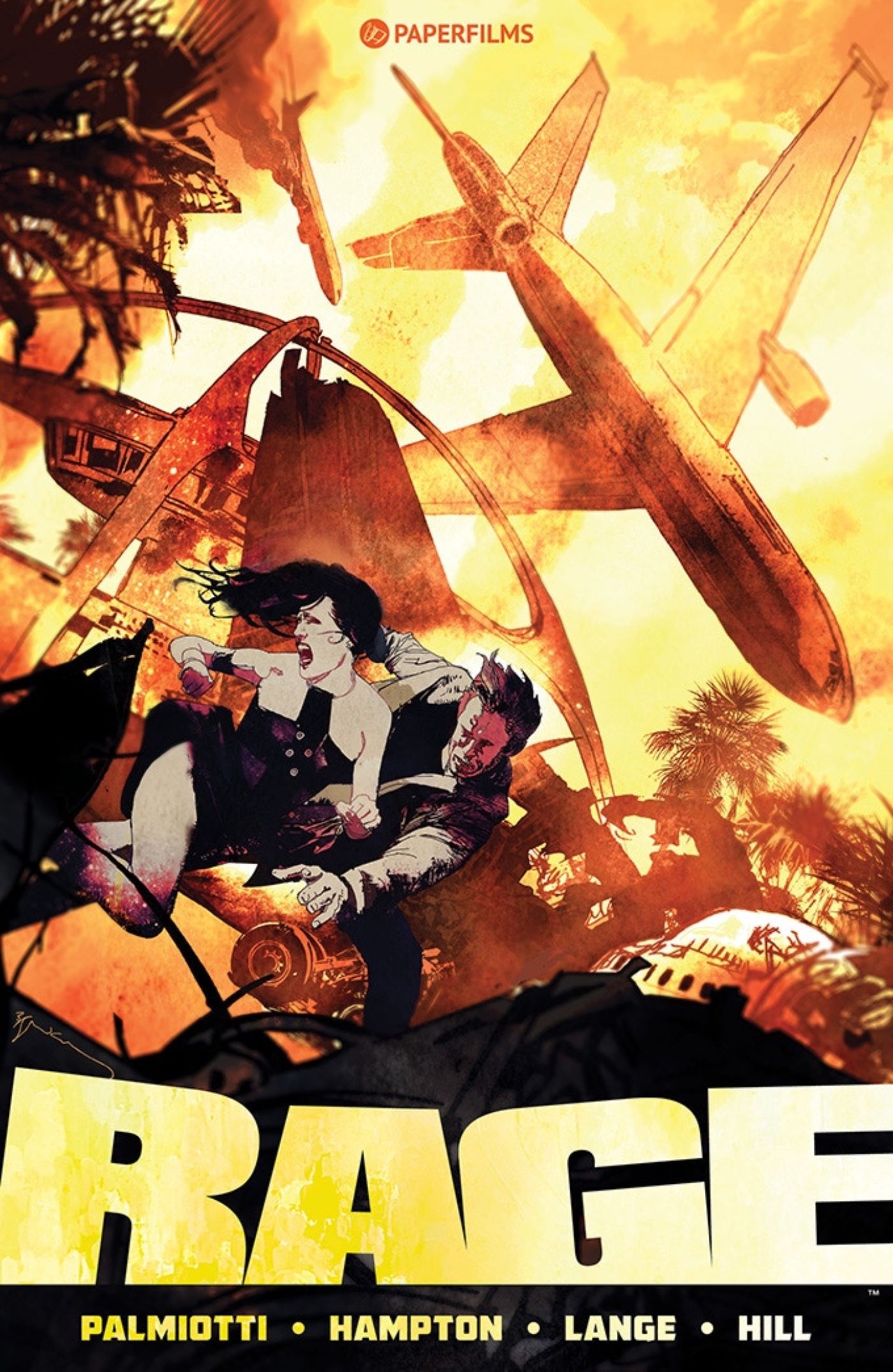 Exclusive: Palmiotti & Hampton's RAGE Comic Launches on Kickstarter