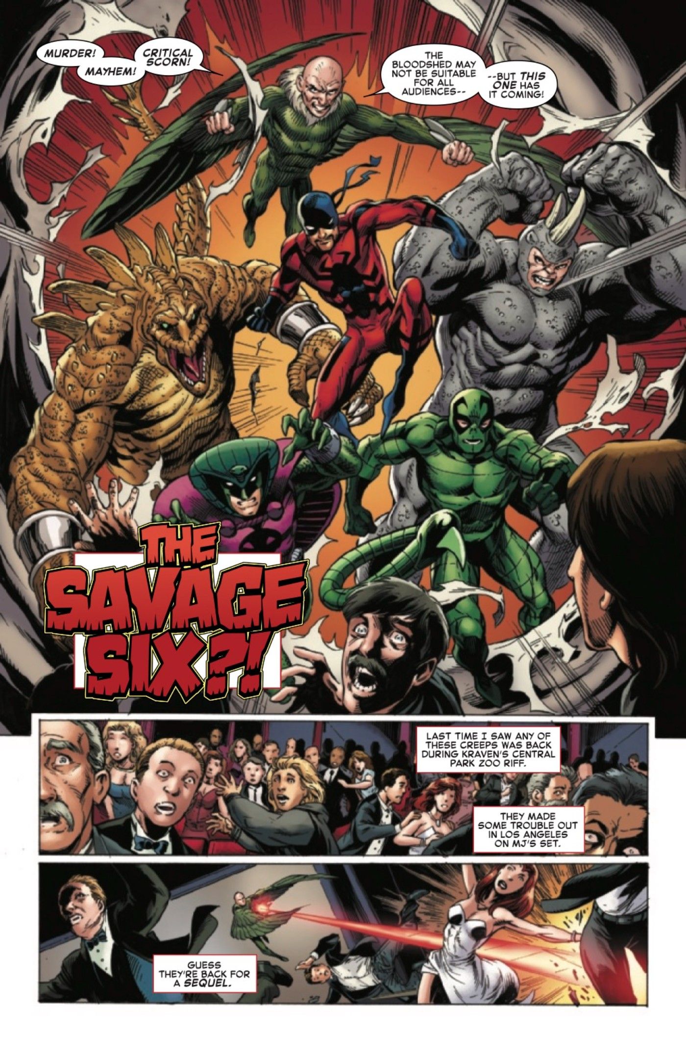 Marvel's New Savage Six Have Launched Spider-Man's Sinister War
