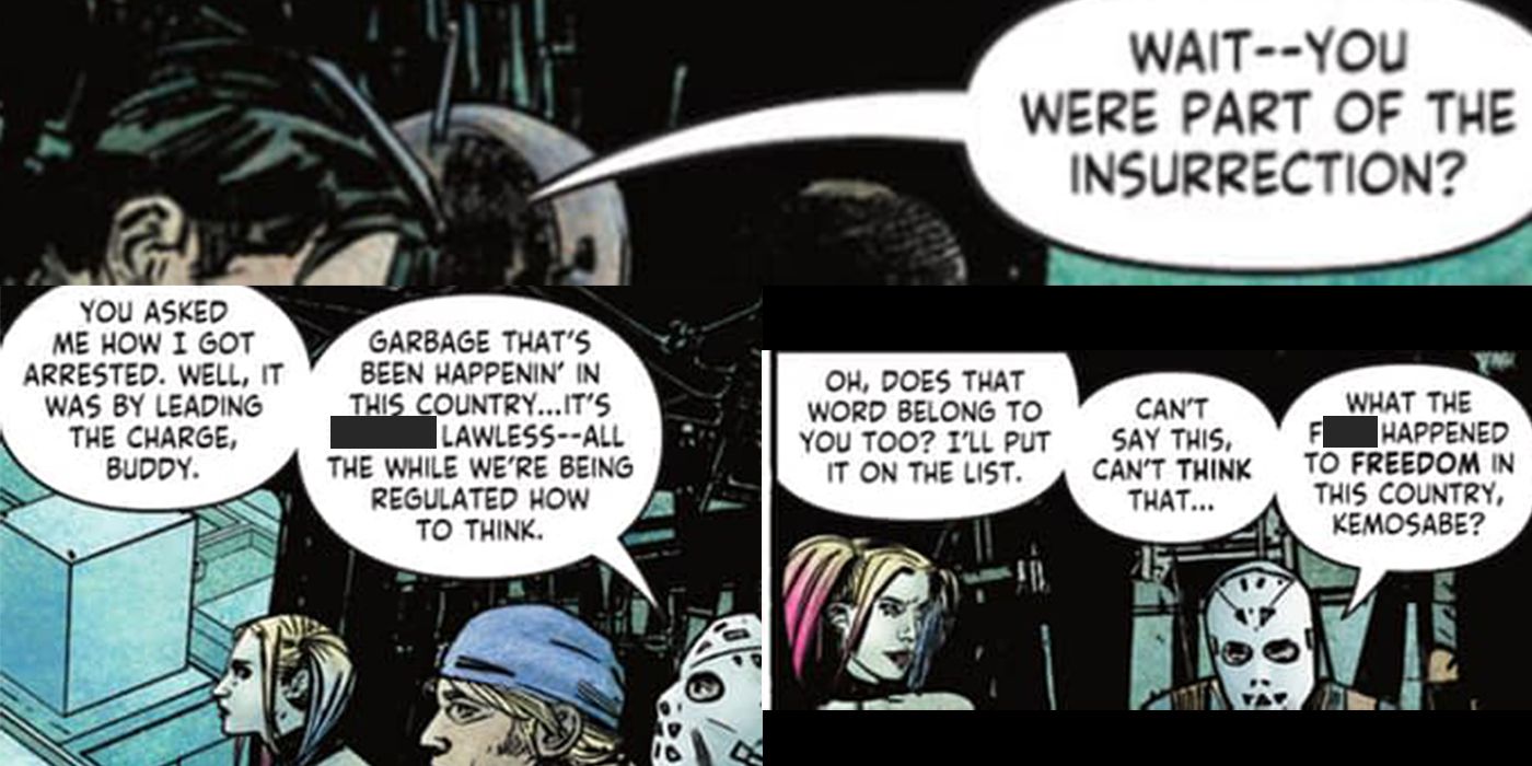 DC Comics Reveals One Vigilante LED January 6th's Capitol Insurrection