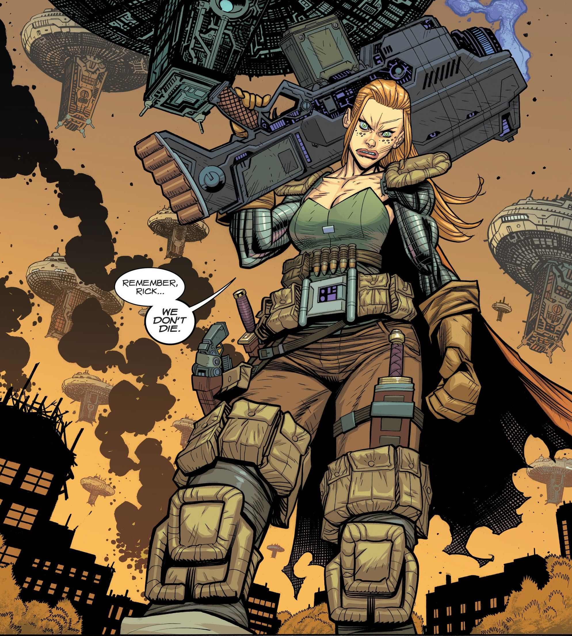 Andrea Walking Dead Comic The Real Reason Laurie Holden's Andrea Died