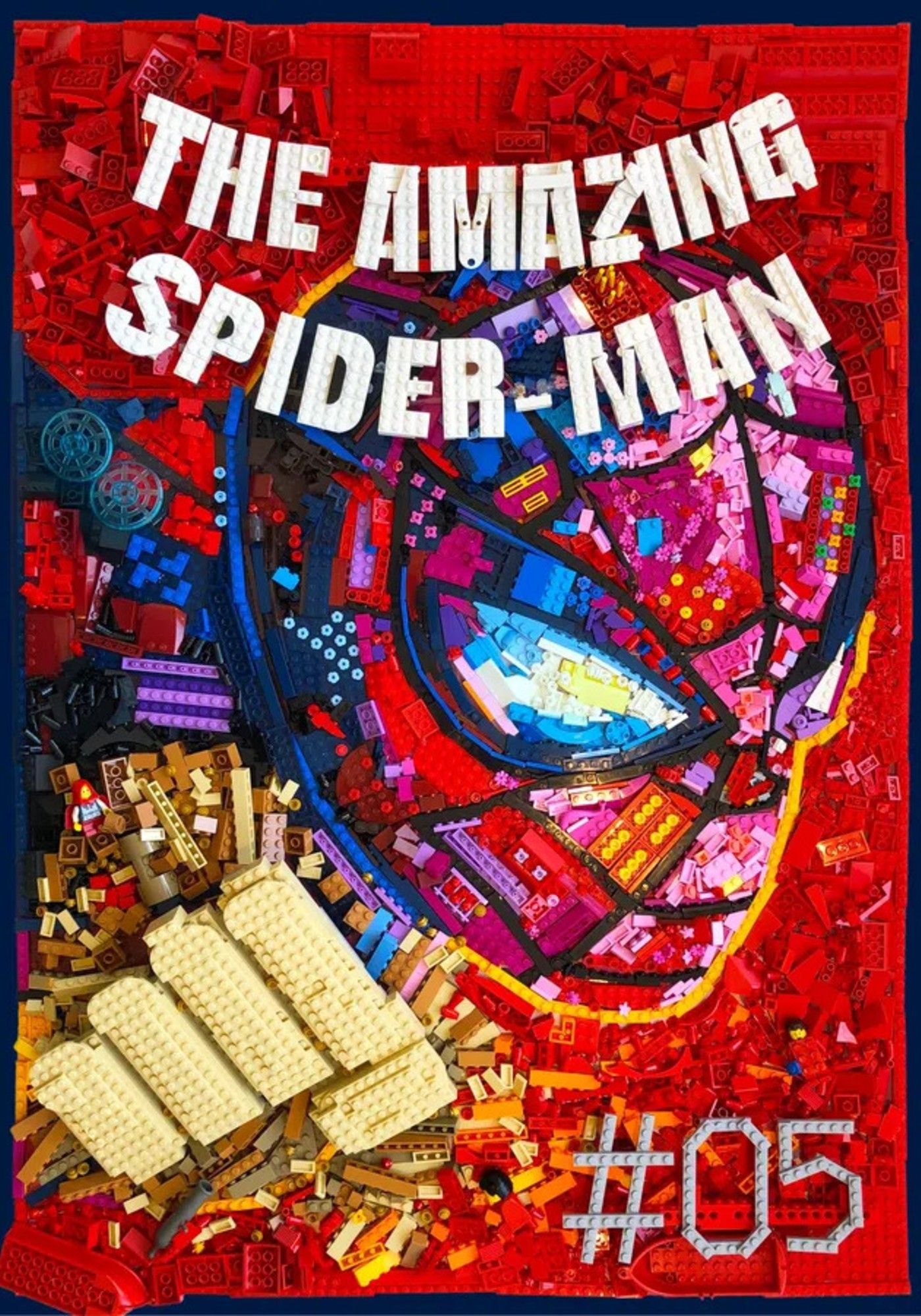 LEGO Spider-Man Contest Winner Creates Epic Comic Cover Out of Bricks