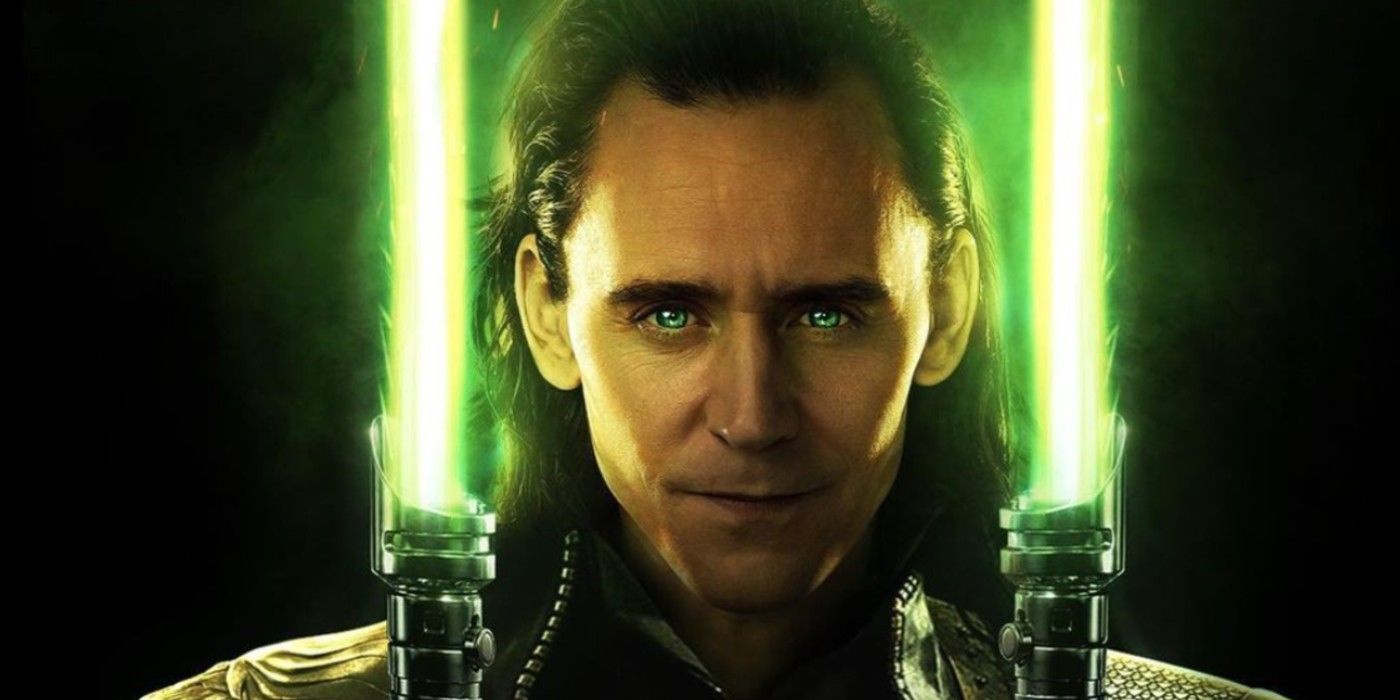 Loki Art Imagines the God of Mischief Wielding Dual Lightsabers