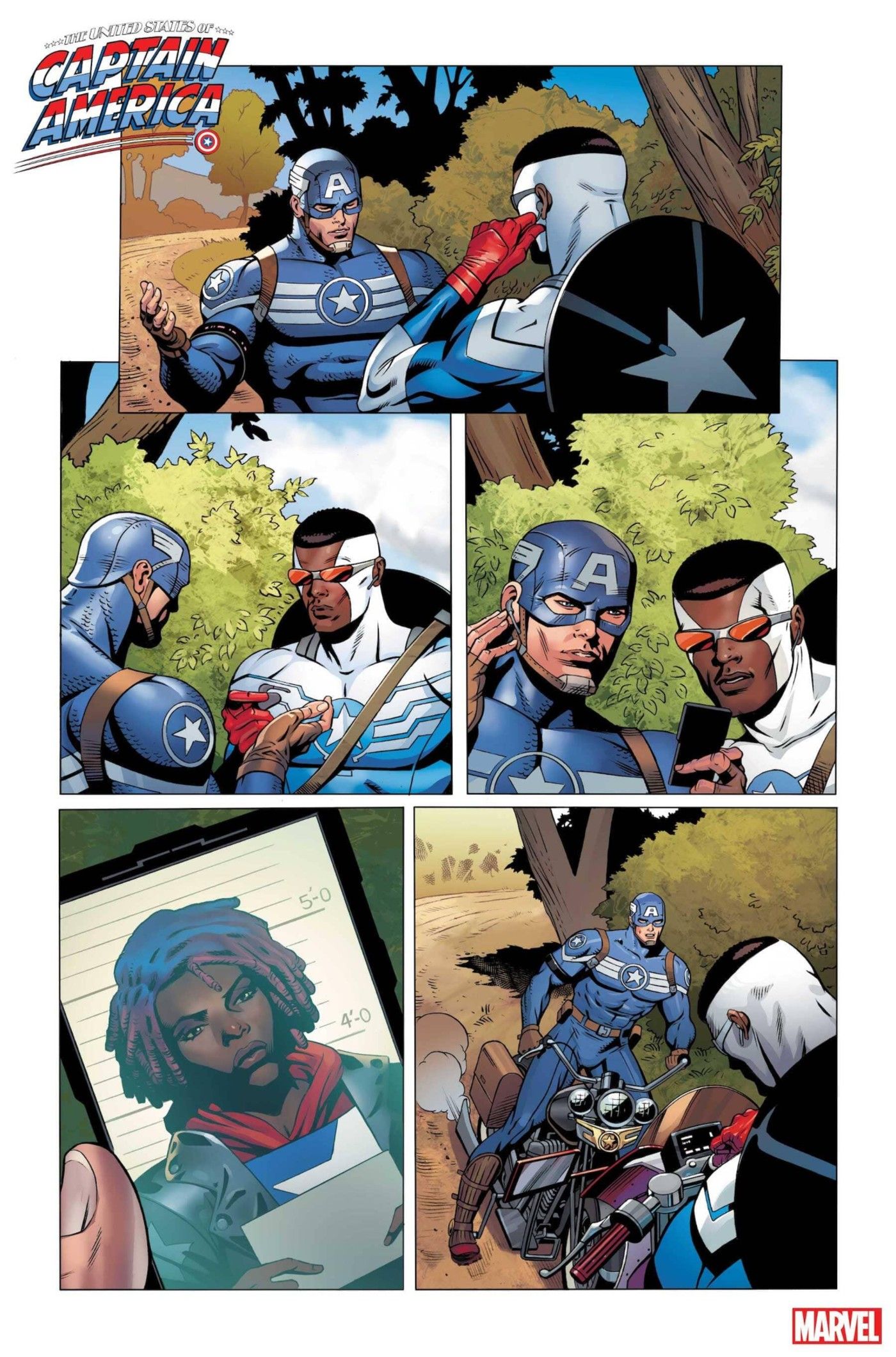 New Look At Marvel's Black, Female Captain America in Action