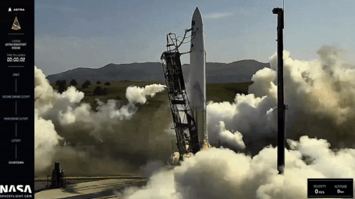 US Military Rocket Fails To Reach Orbit, Falls Back To Earth