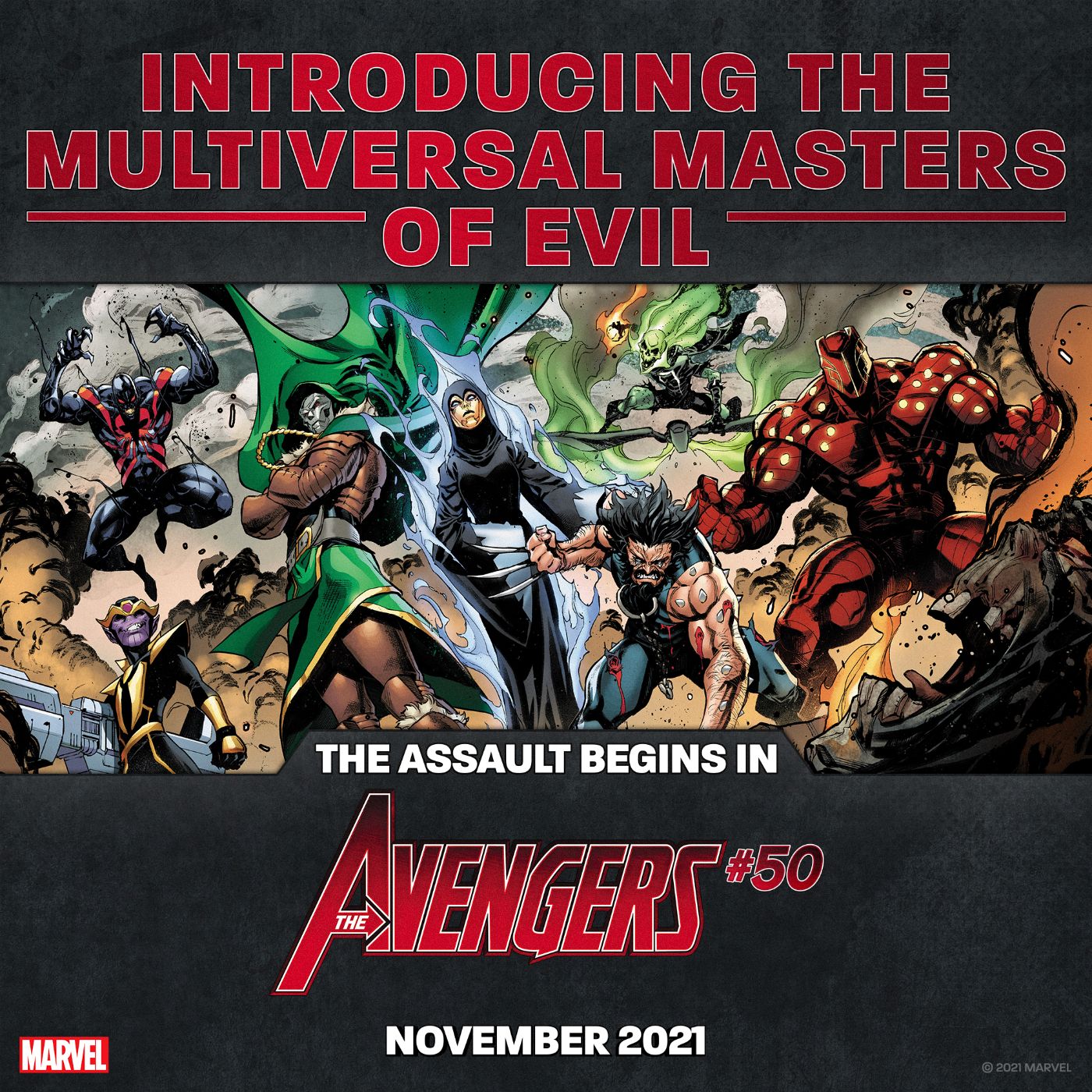 Marvel's Avengers Are About To Battle The Multiversal Masters of Evil
