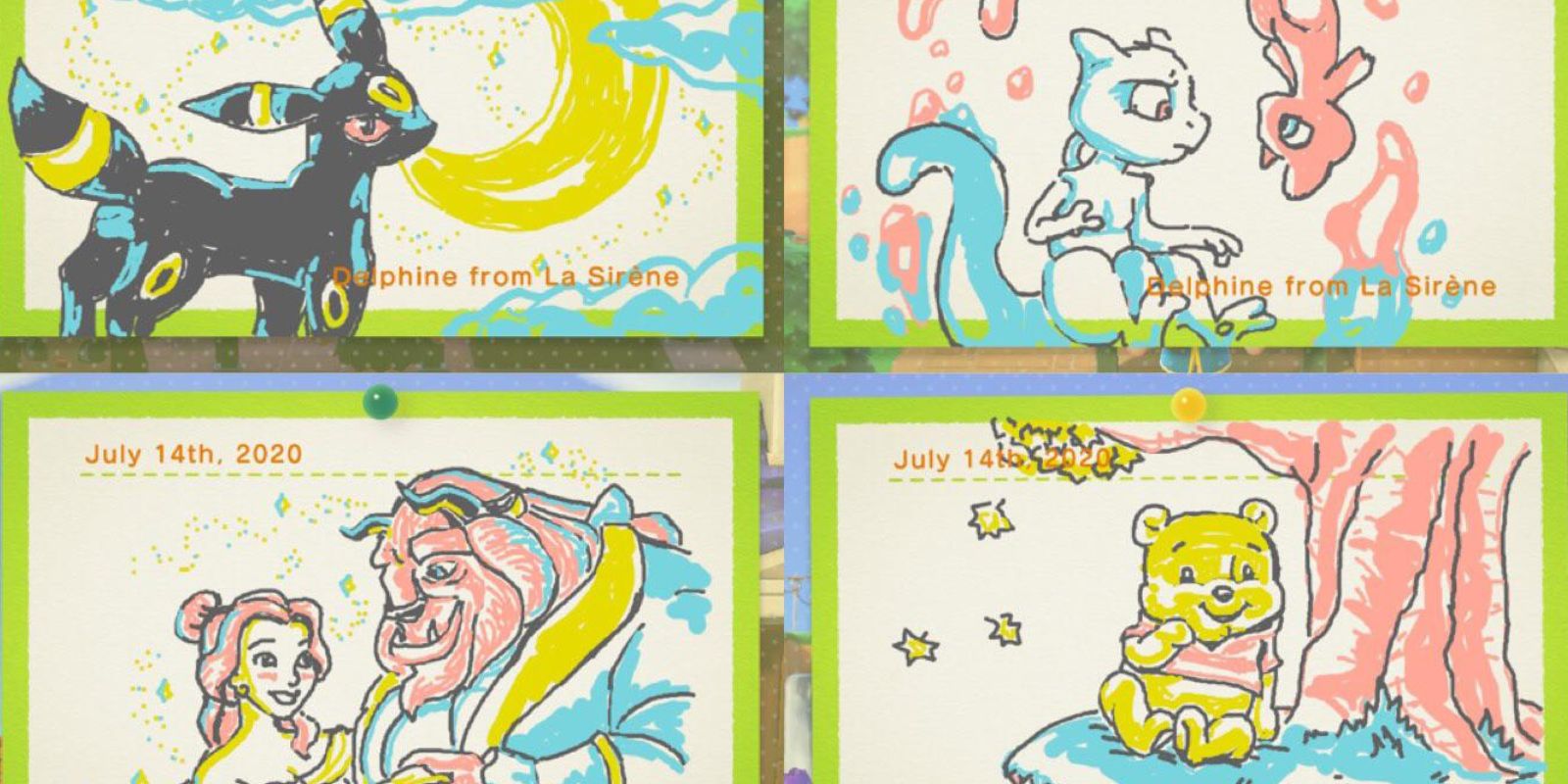 Animal Crossing’s Best Bulletin Board Art Designs (So Far)