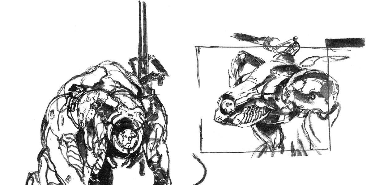 10 Incredible Pieces Of Metal Gear Solid Concept Art