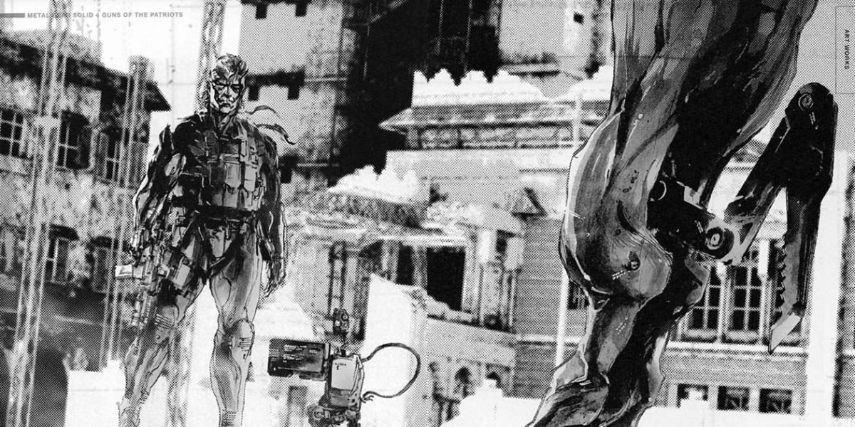 10 Incredible Pieces Of Metal Gear Solid Concept Art