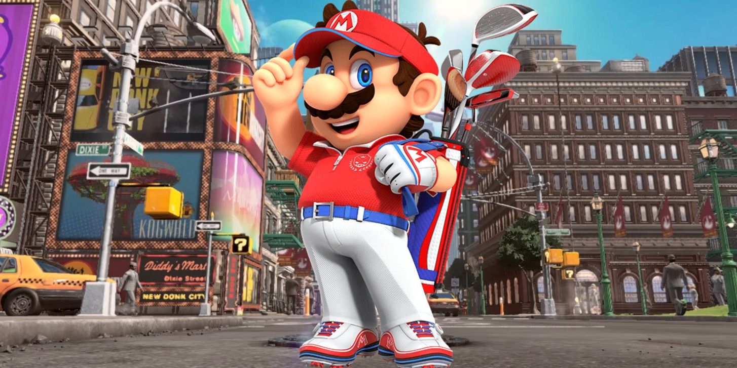 Mario Golf: Super Rush Update Adds Toadette & Odyssey's New Donk City