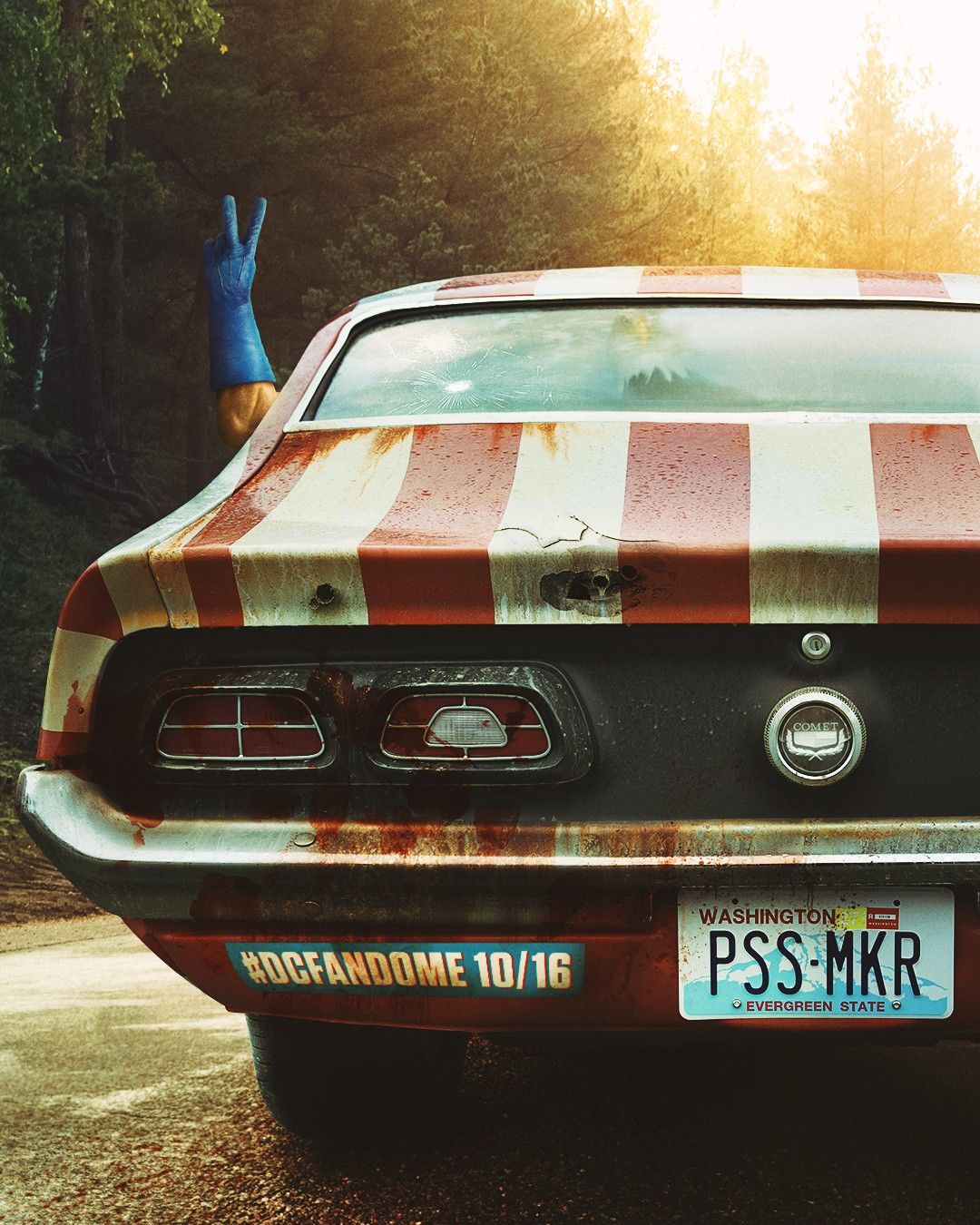 Peacemaker TV Show Poster Confirms DC FanDome Sneak Peek Peacemaker TV Show Poster Confirms DC FanDome Sneak Peek
