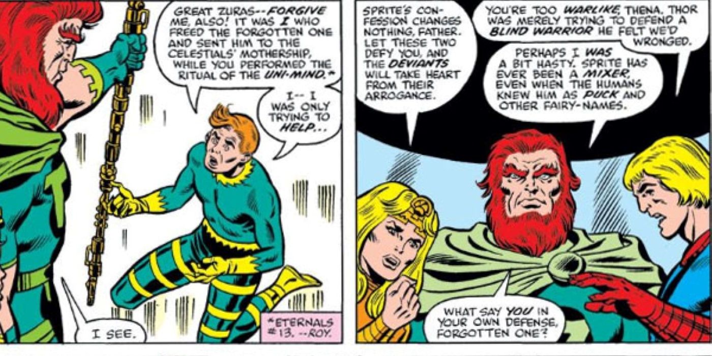 Eternals: 10 Things Only Comic Fans Know About Sprite