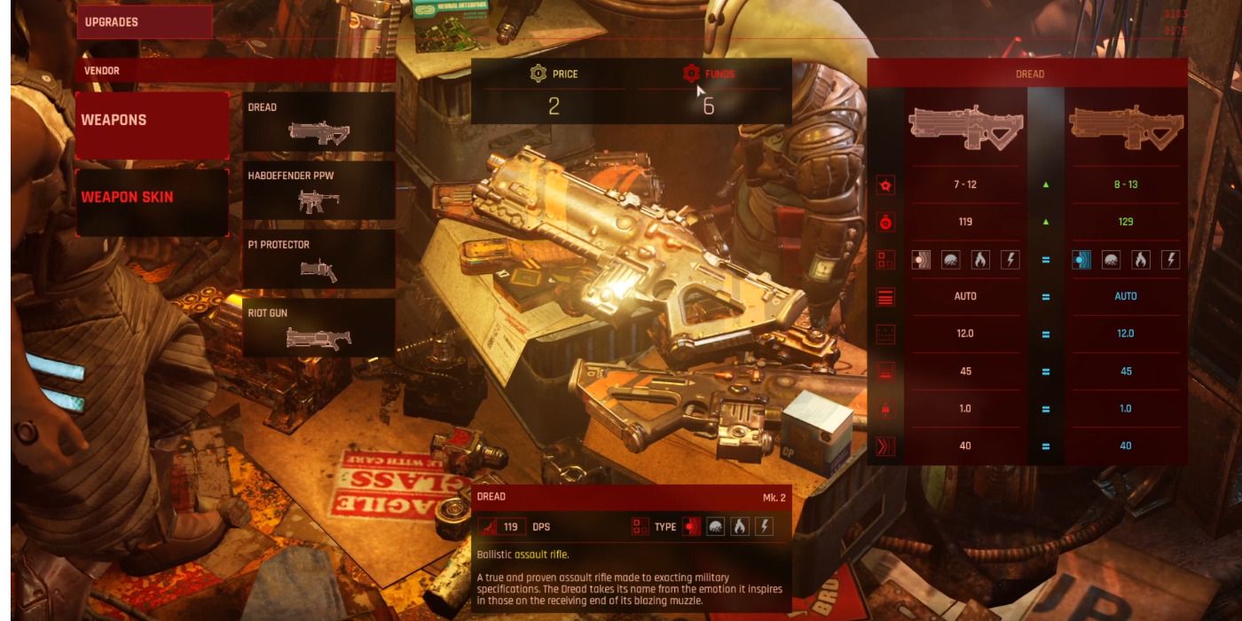 How to Upgrade Weapons in The Ascent