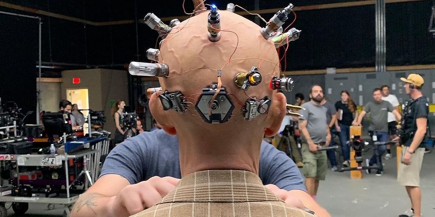 James Gunn Shares Suicide Squad BTS Image Of Early Thinker Prosthetics