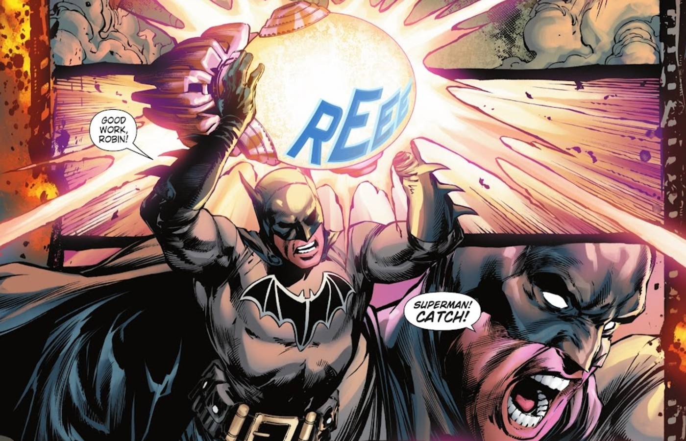 Has Batman Dodges Omega Beams - The Best Picture Of Beam